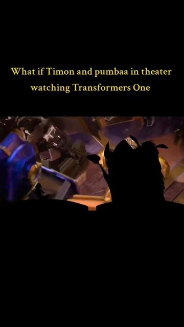 What if Timon and pumbaa in theater | Vicky_Transformers (@vicky ...