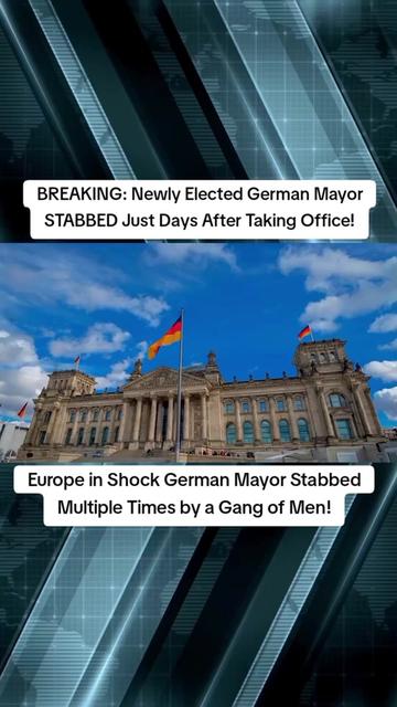 BREAKING: Newly Elected German Mayor | NewsBeat (@newsbeat.1)