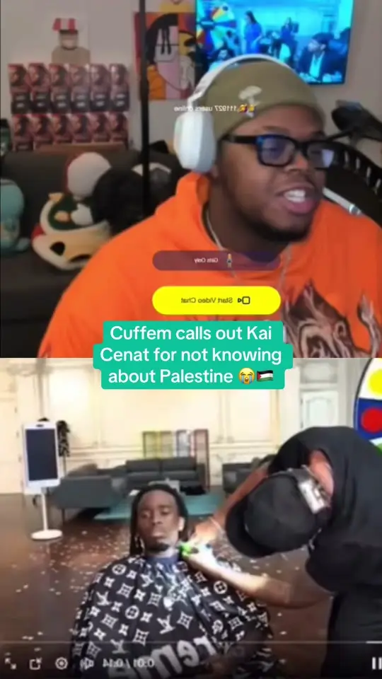 Cuffem calls out Kai Cenat for not | onlycuffemclips (@onlycuffemclips)