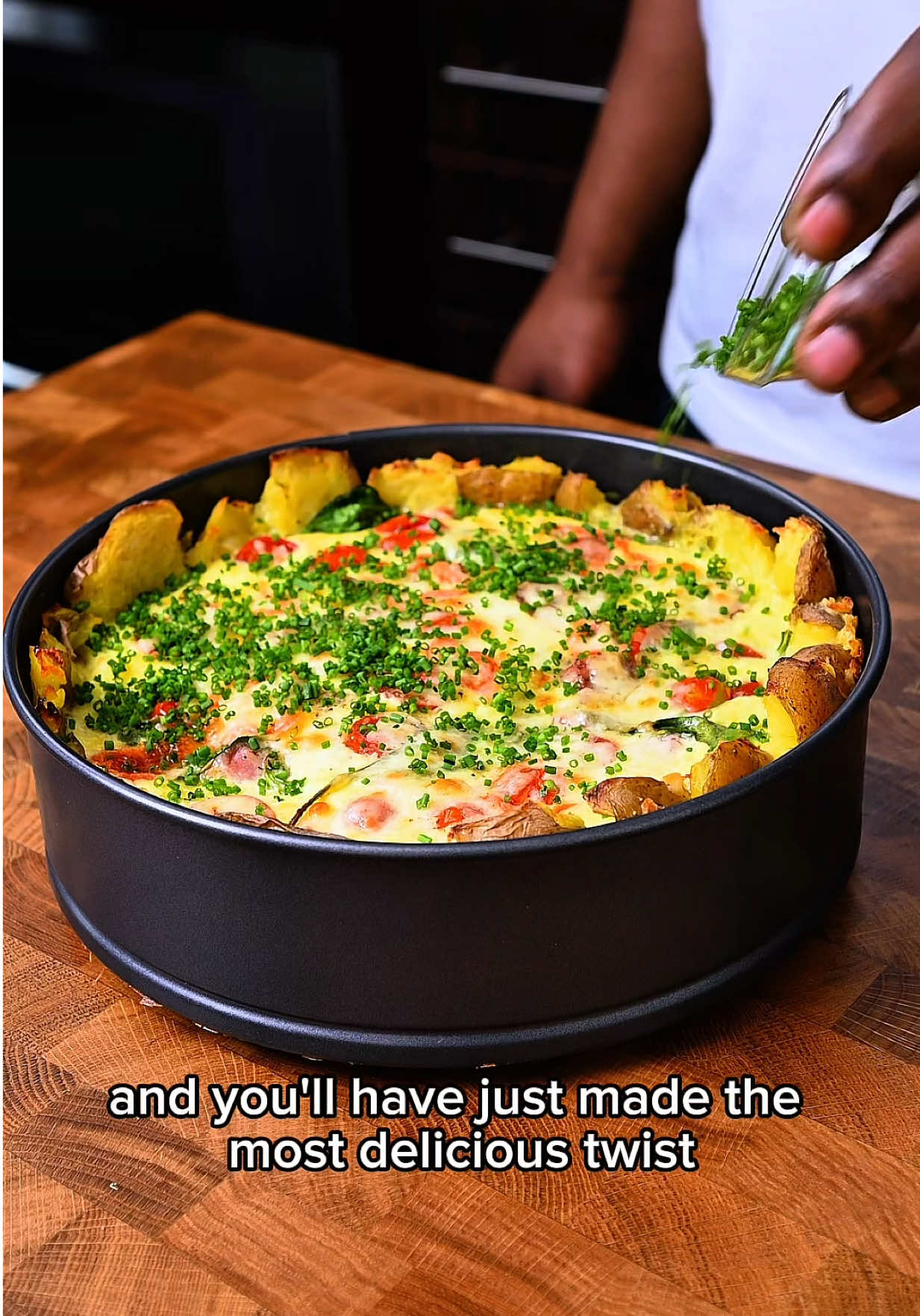 Smashed Potato Quiche!! This was a | dwightsmith (@chefdwightsmith)