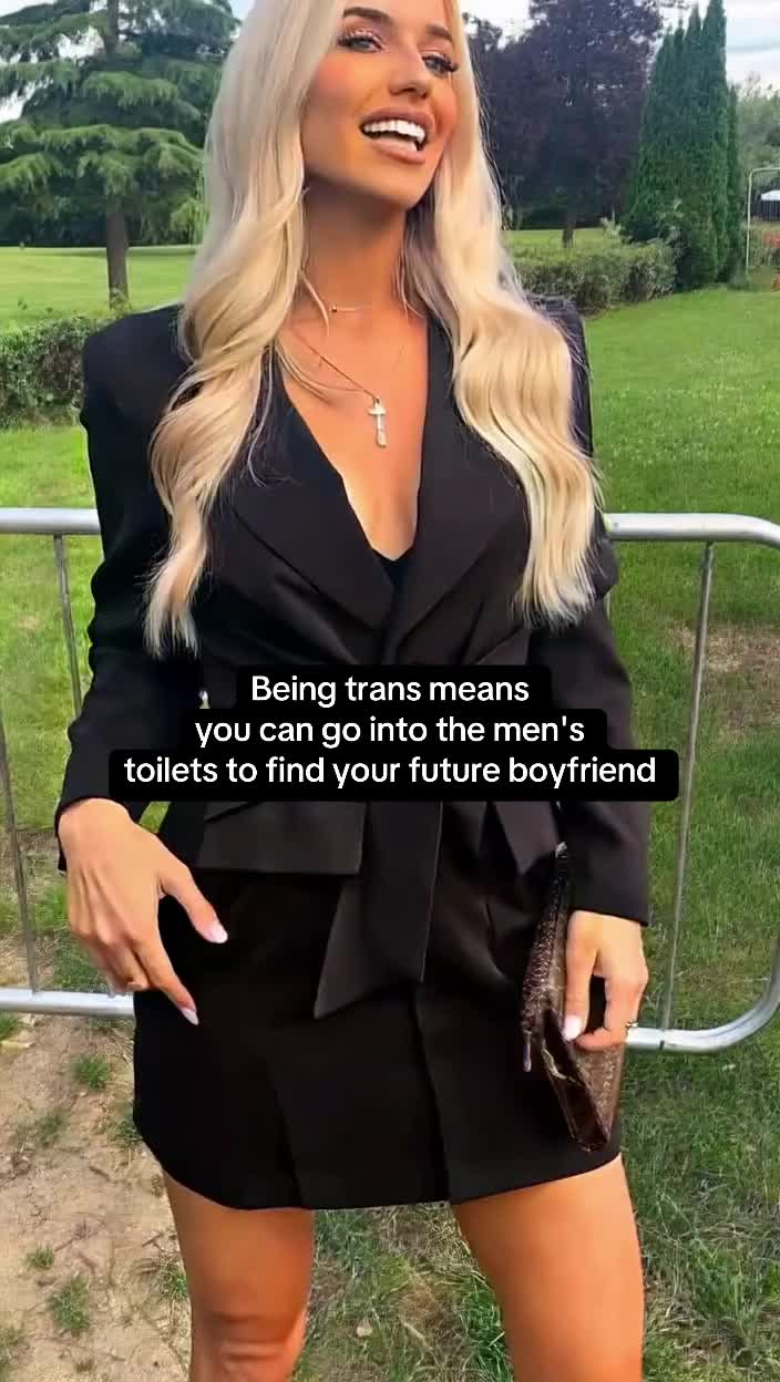 Being trans means you can go into the | TSPoppyxo (@tspoppyx)