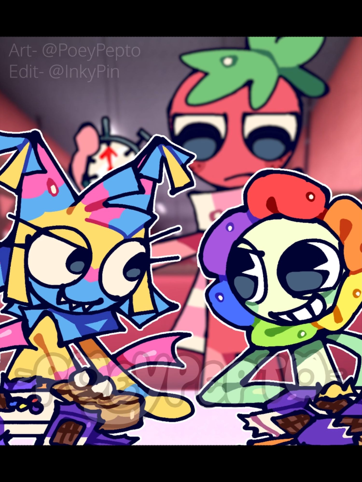 YATTA 🍬 VS DANDY 🌼 | ORIGINAL | PoeyPepto (@poey_pepto)