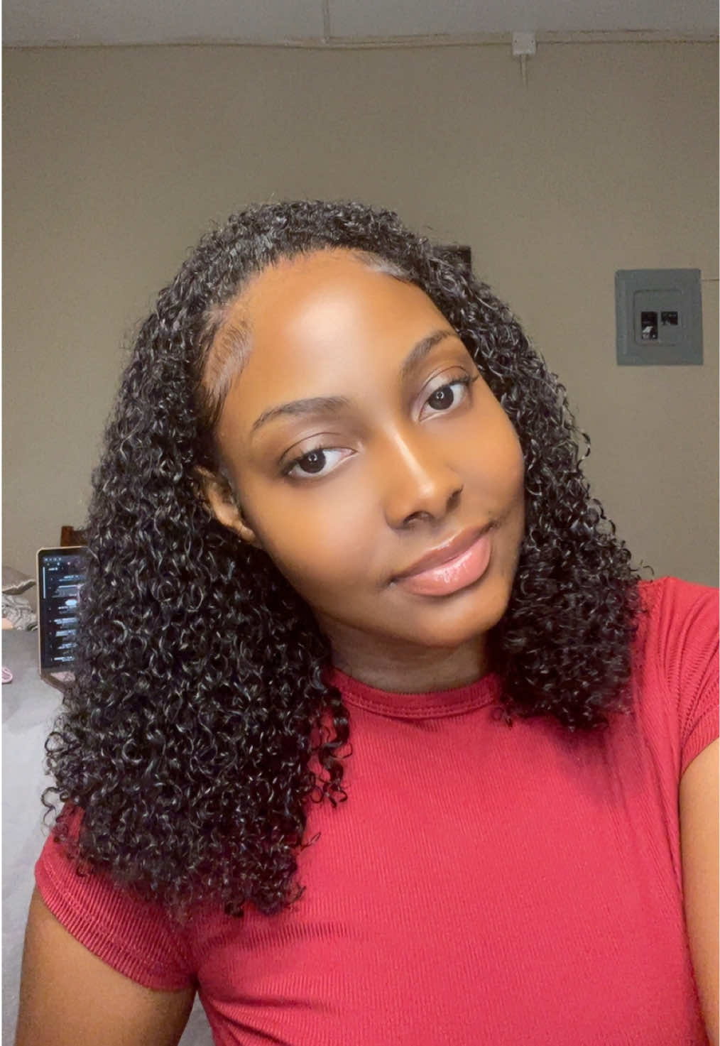 This kinky curl half wig from VFFTI on | ali monique (@alimonique._)