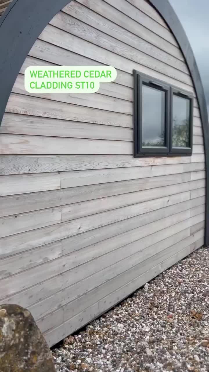 Weathered Western Red Cedar Cladding | Southgate Timber (@southgatetimber)