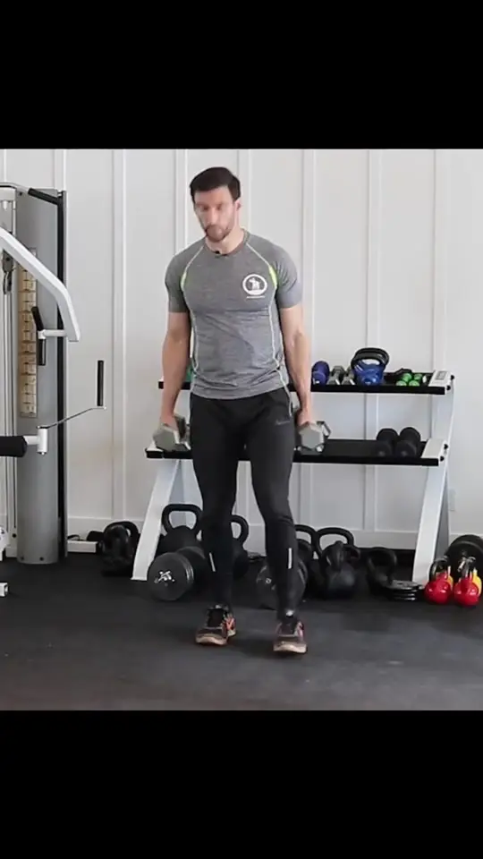 Walking Dumbbell Lunges (Quick Form | Fit Father Project ...