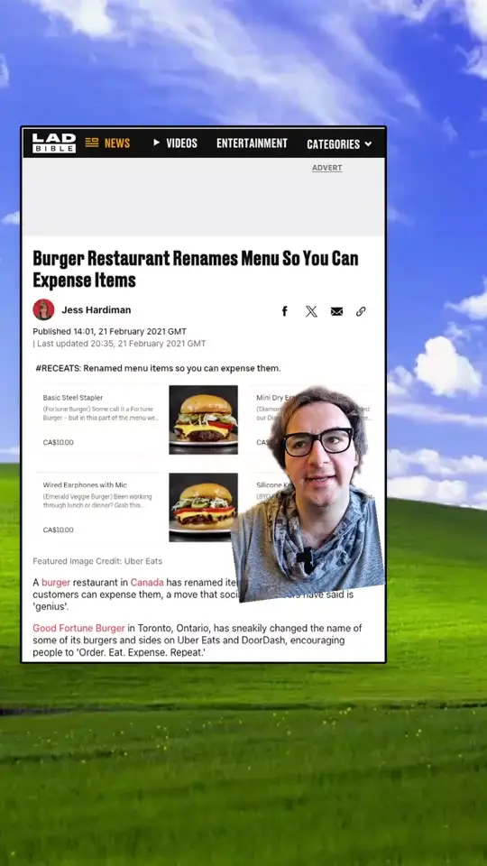 @Simon Caine Good Fortune Burger | Simon Caine (@simoncainewastaken)