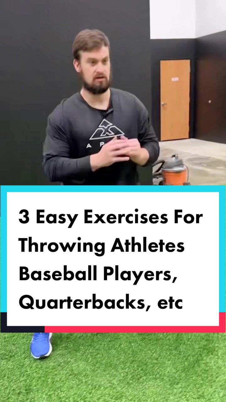 3 Easy exercises for throwing athletes | APEX PWR Physical Therapy ...