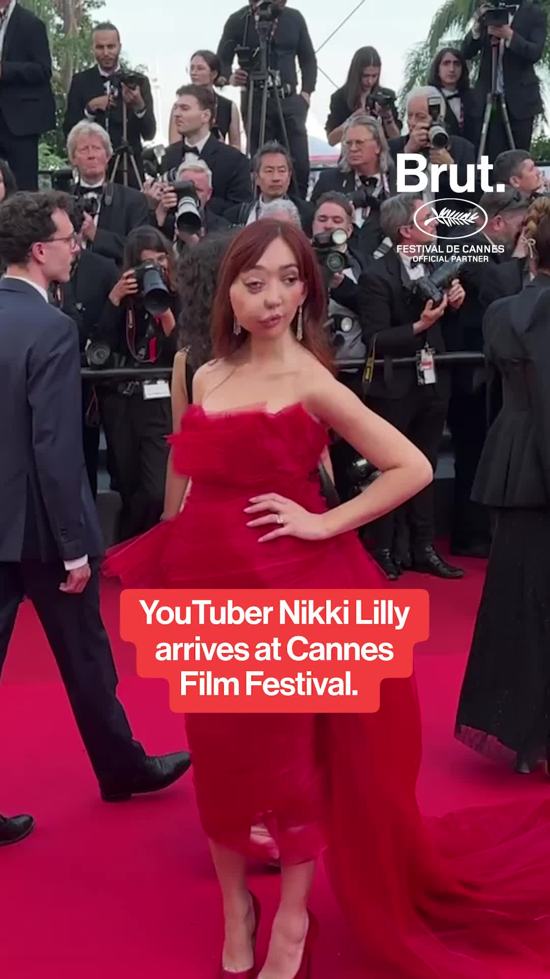 British YouTube Nikki Lily on the red | Brut. (@brutamerica)
