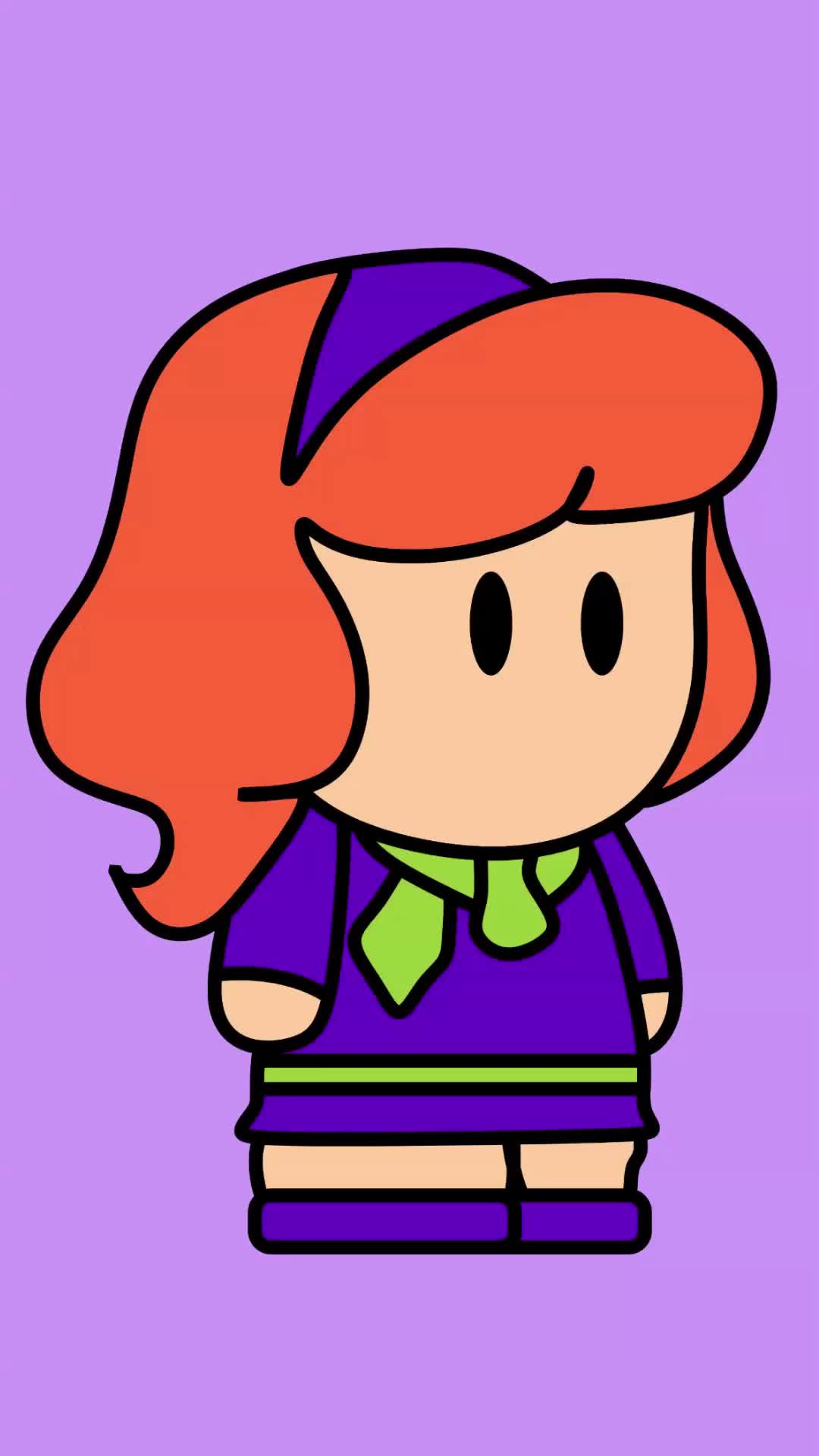 How to draw the Daphne Blake of | thesmallfurrybear (@thesmallfurrybear)