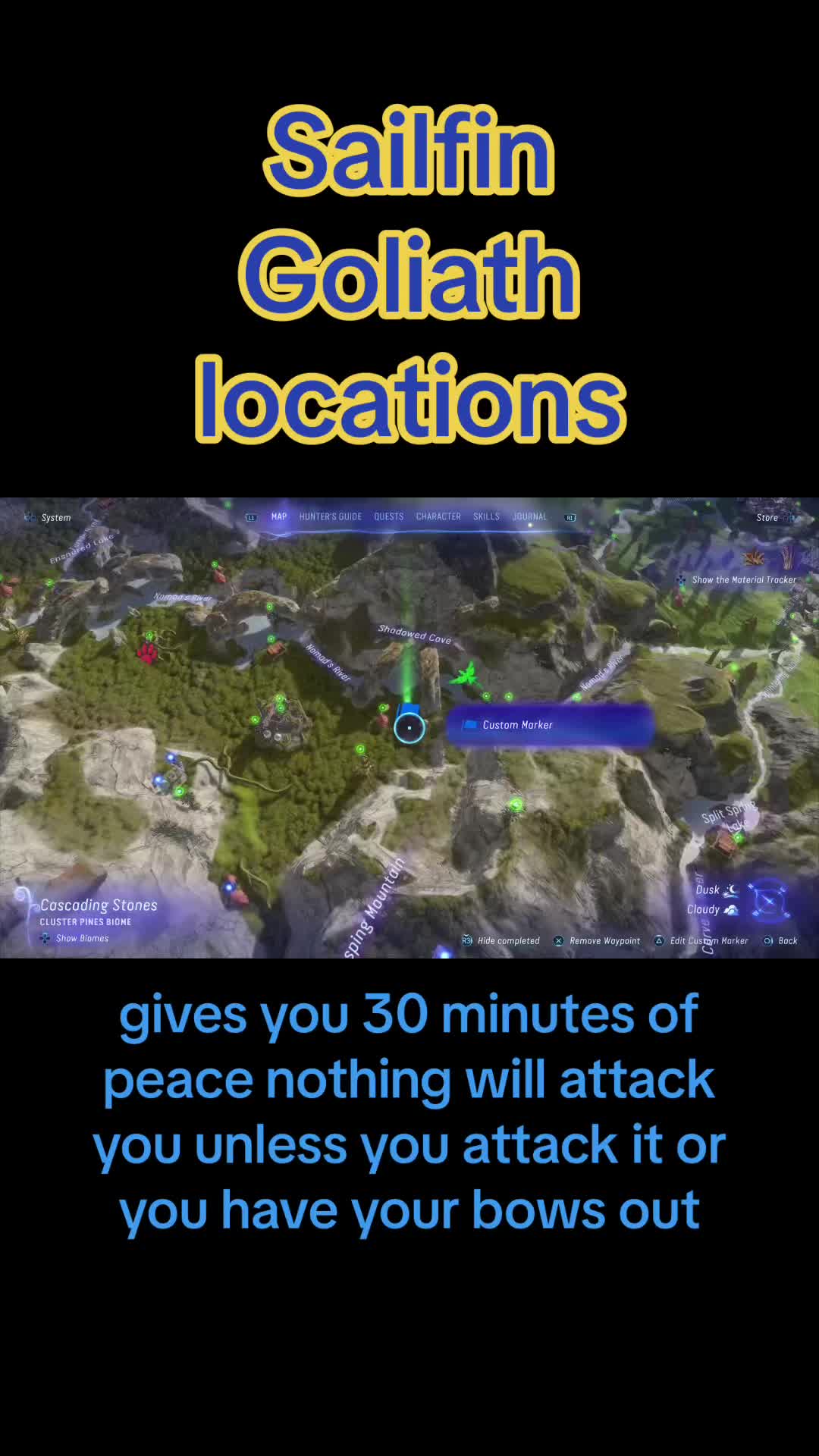 Sailfin Goliath Location’s on Avatar | Apollo (@apollo598_)