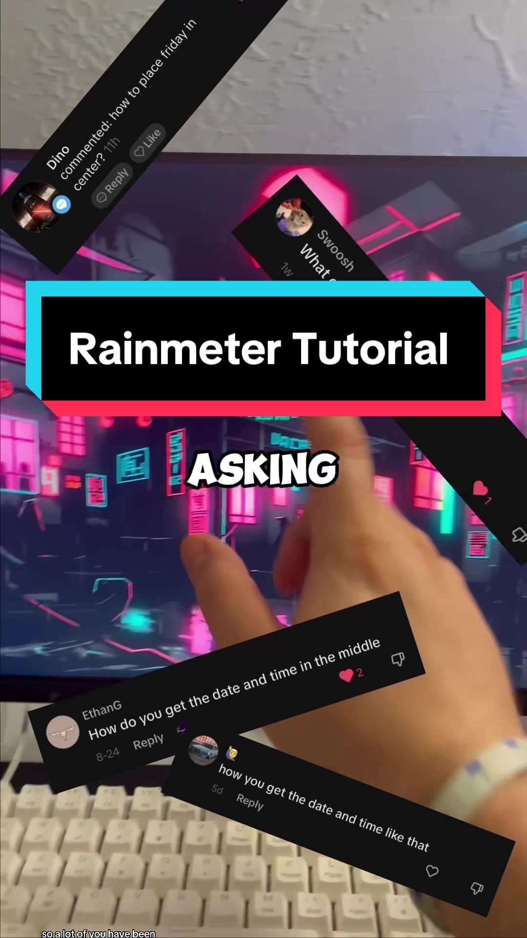 Rainmeter Tutorial: Finally, the long | Bryce Lapham | Social Army (@.brycelapham)
