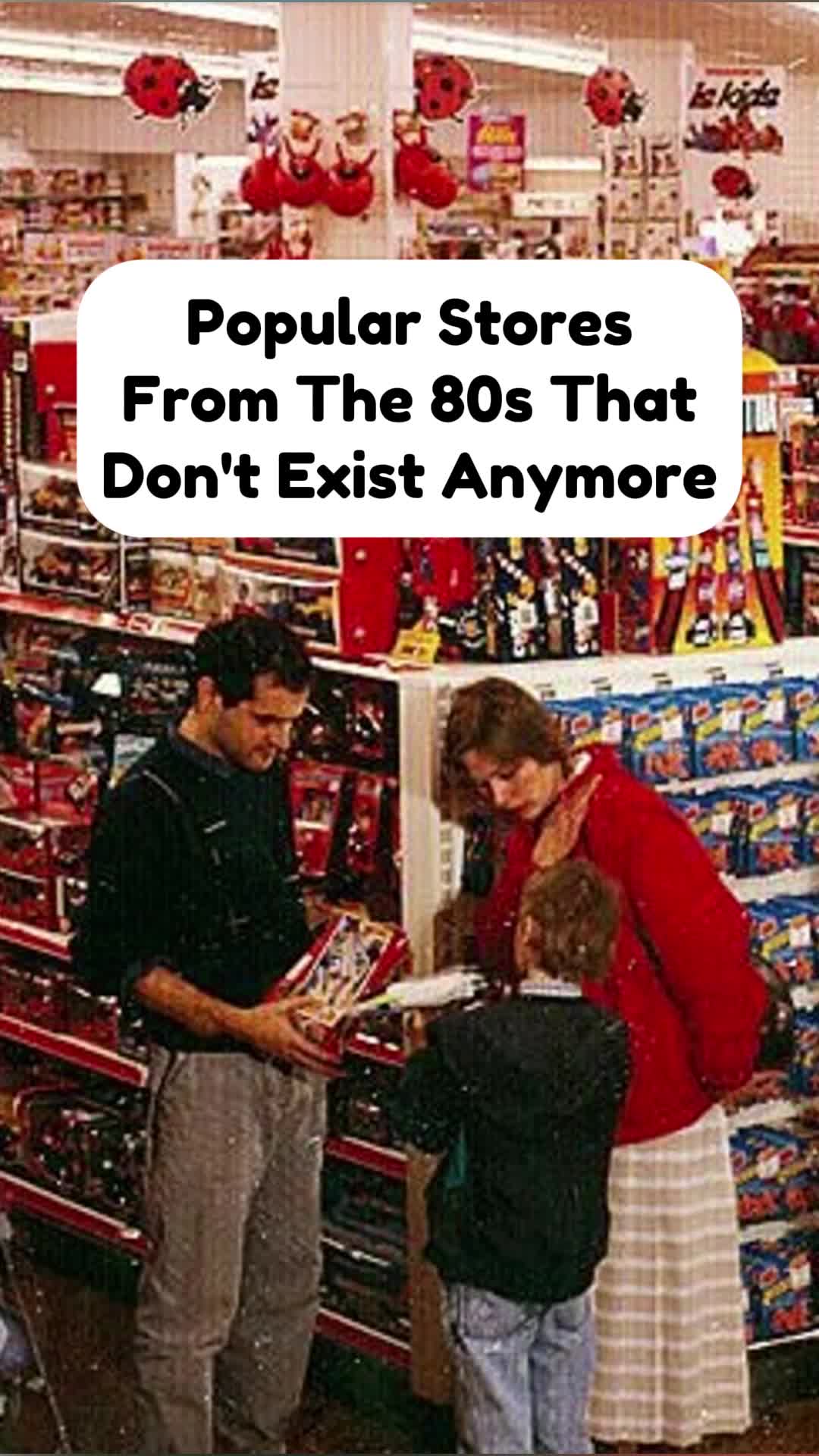 Popular Stores From The 80s That Don’t | TripToNostalgia (@triptonostalgia)