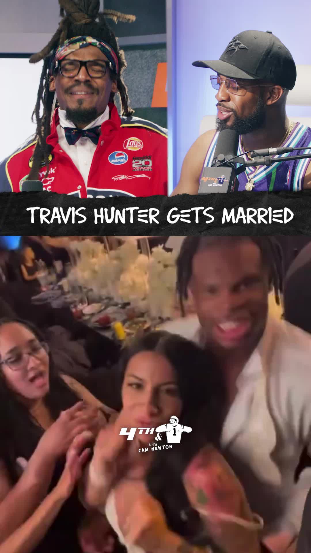 Travis Hunter gets married, Gen Z runs | 4th&1 with Cam Newton (@4thand1)