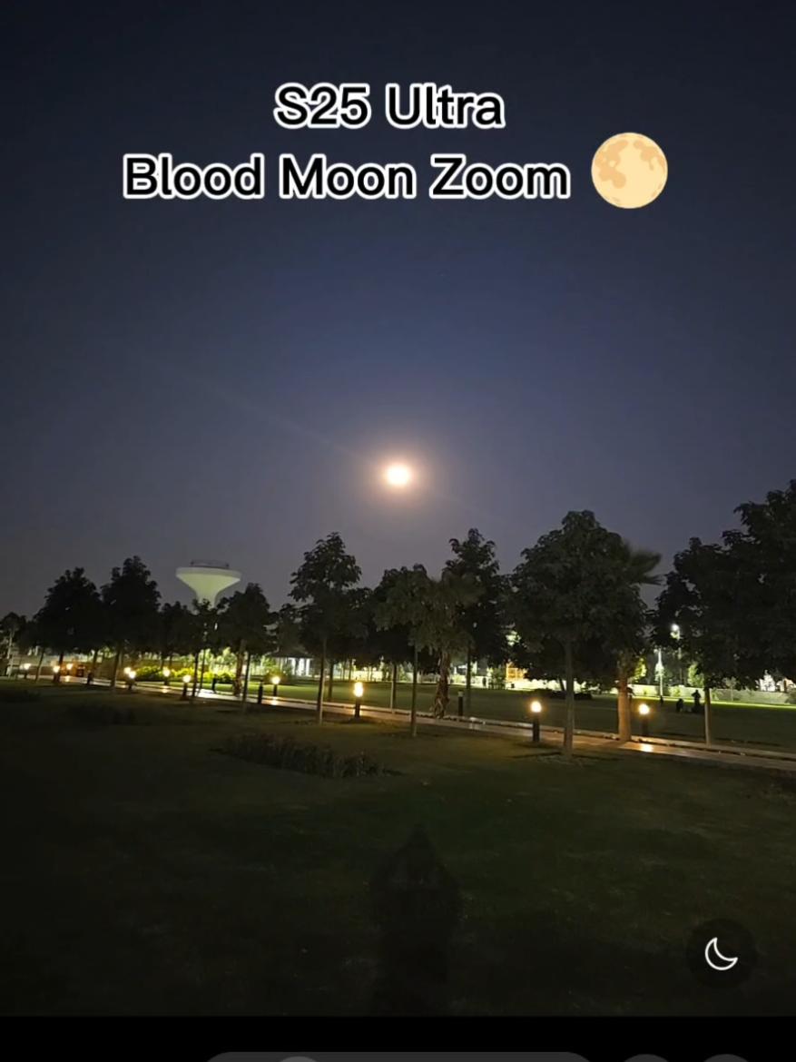 Samsung S25 Ultra Insane Lunar Eclipse | DailyTechTips (@dailytechtips_)