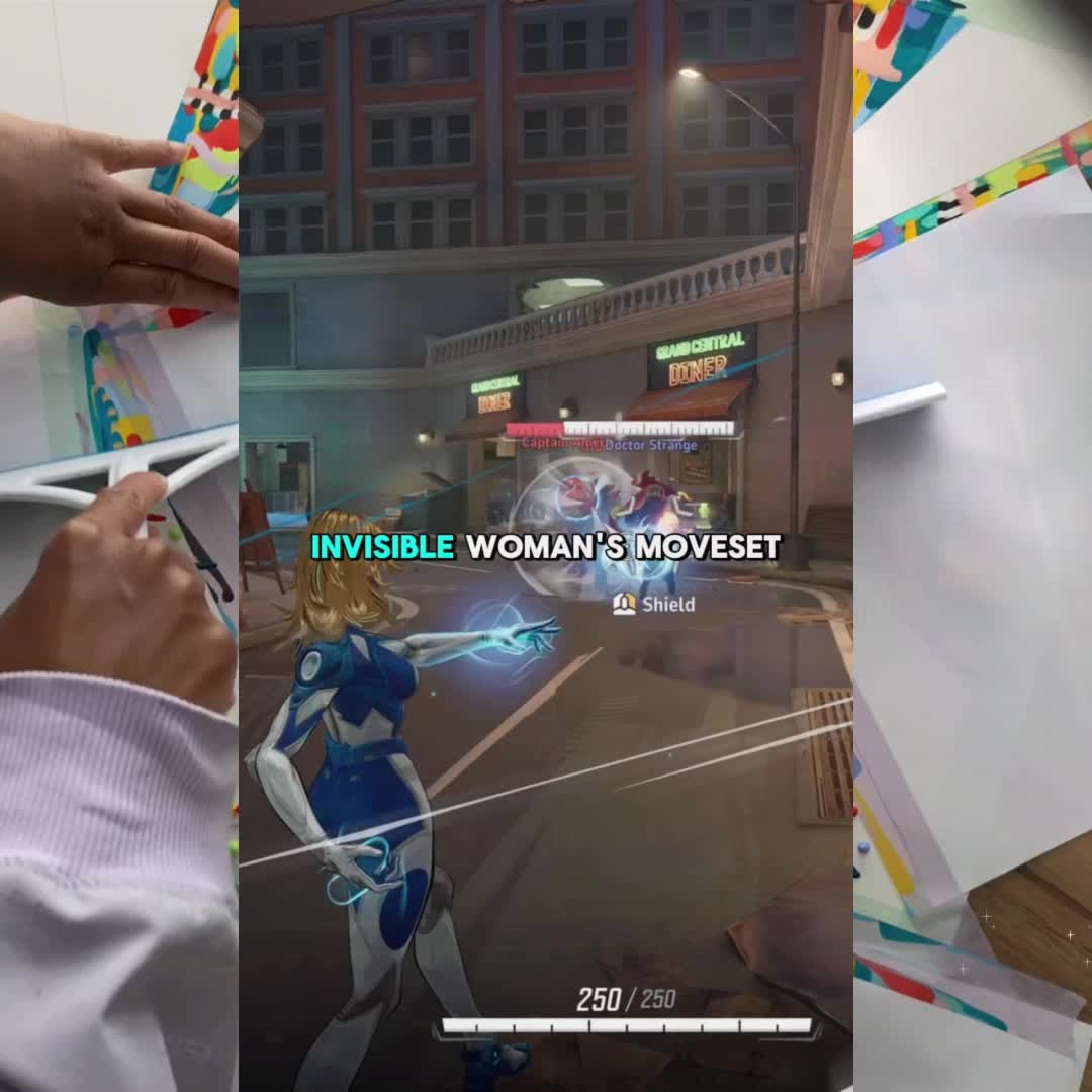invisible woman moveset in marvel | user5861026601265 (@ali.96534)