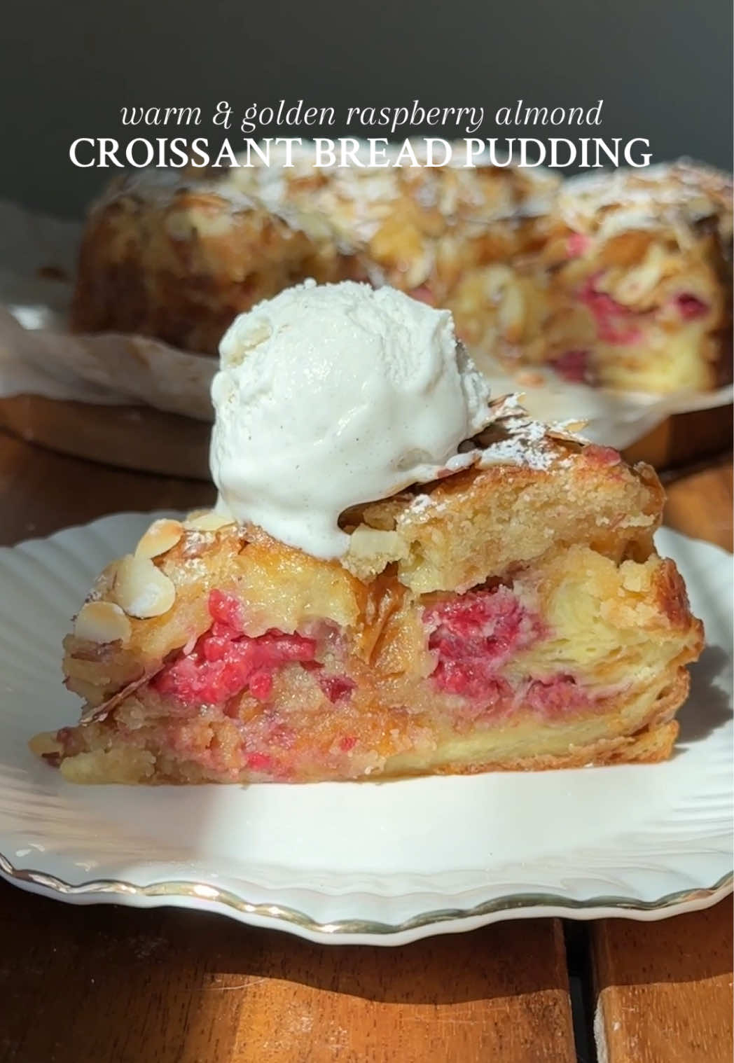 RASPBERRY ALMOND CROISSANT BREAD | Well Made by Kiley (@wellmadebykiley)