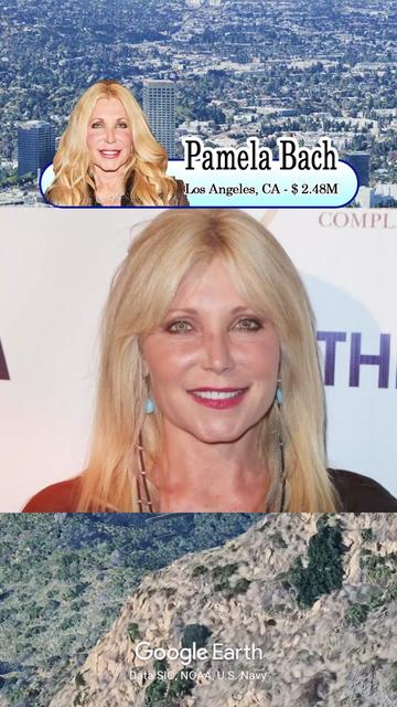 Pamela Bach, Baywatch Actress and David | Celebrity Map (@celebrity ...