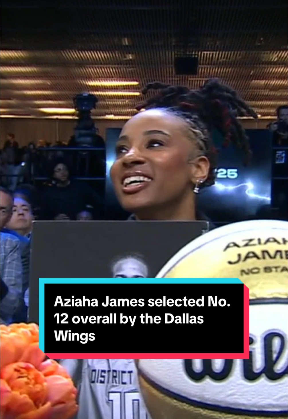 Aziaha James is heading to Dallas as | WNBA (@wnba)