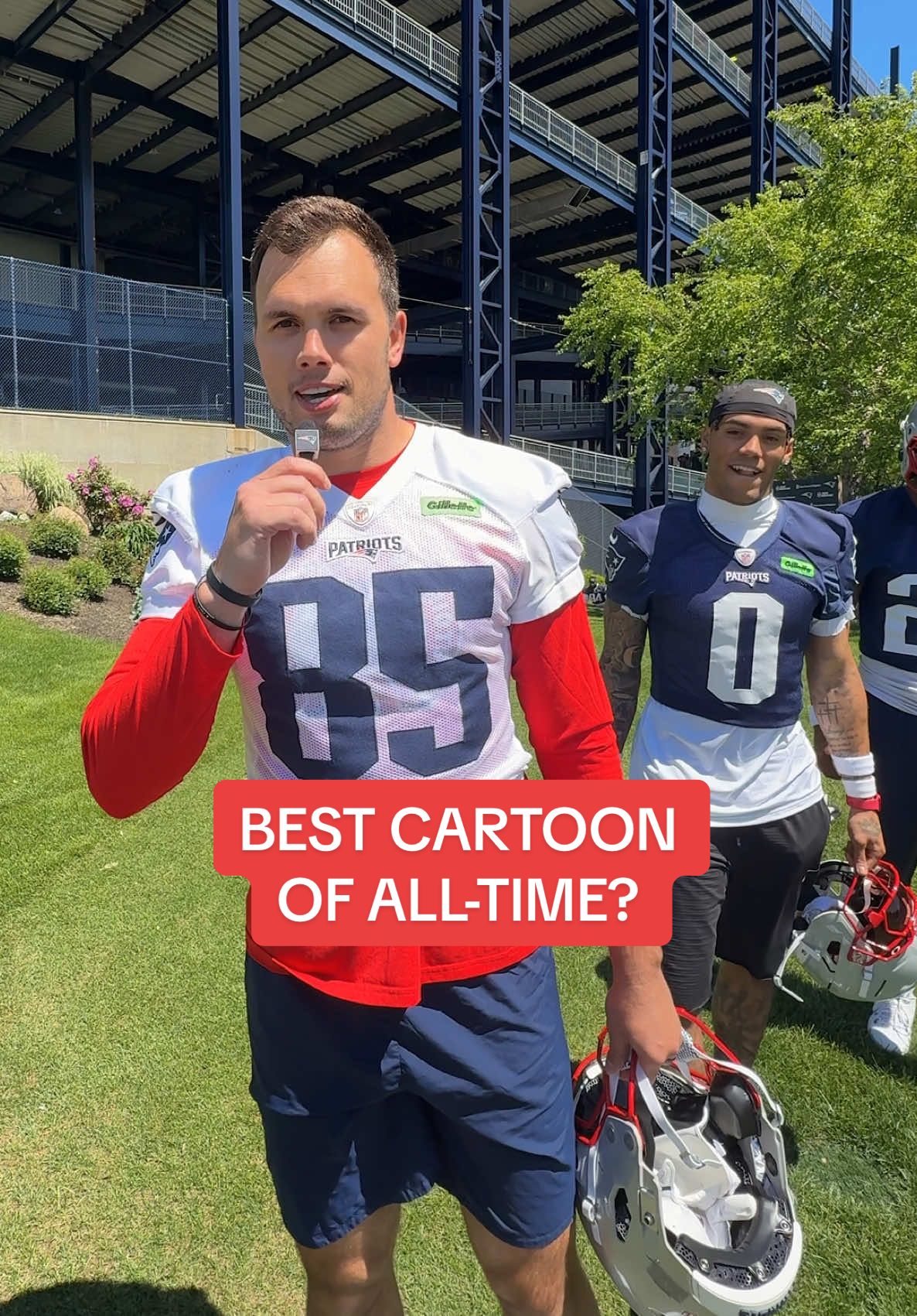 what's your cartoon lineup? 👀 | New England Patriots (@patriots)