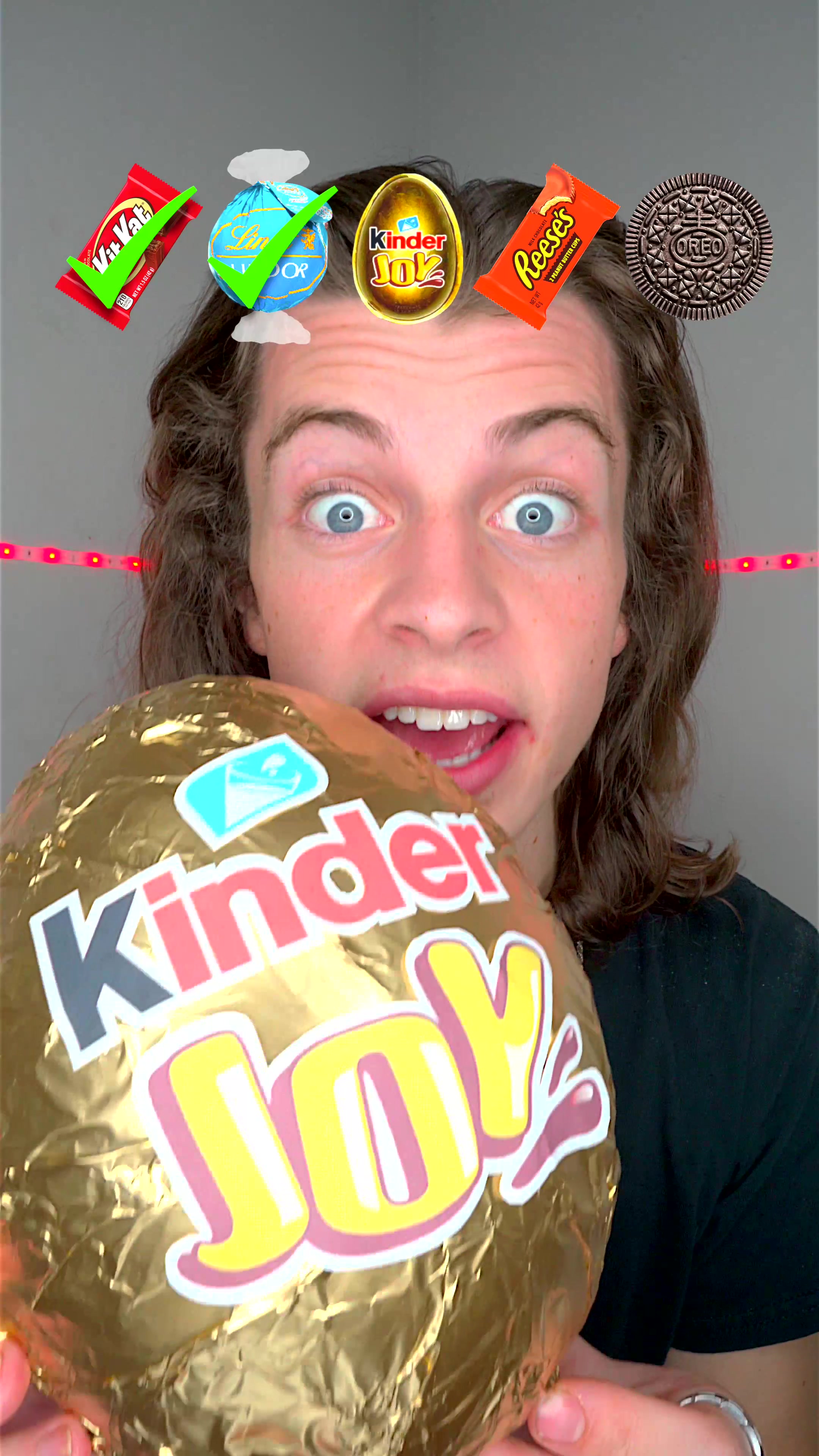 Giant Chocolate Emojis ASMR 🤤 #fyp | LukeDidThat (@luke.did.that)