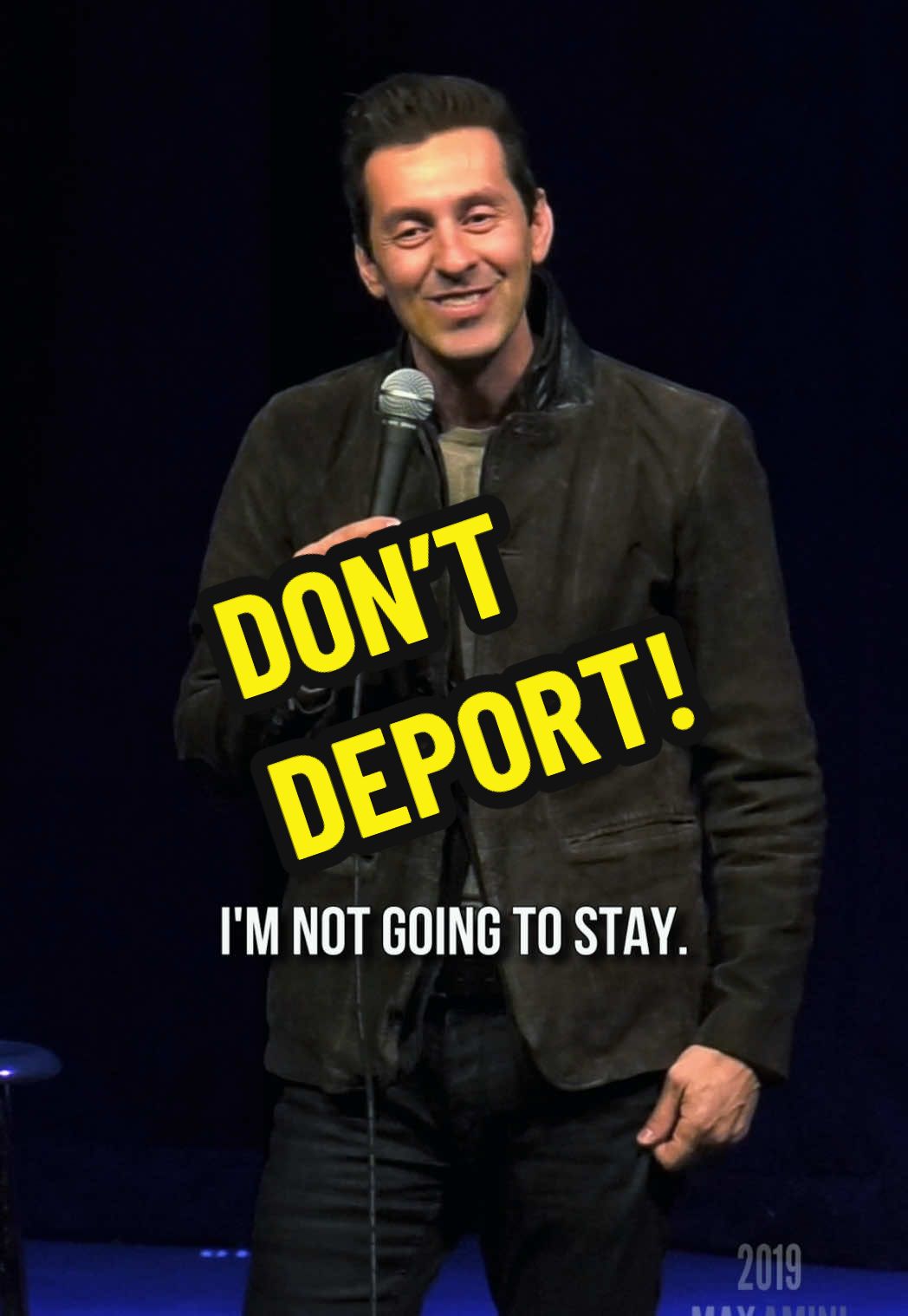 Treating customs with the same energy | Max Amini (@maxcomedian)