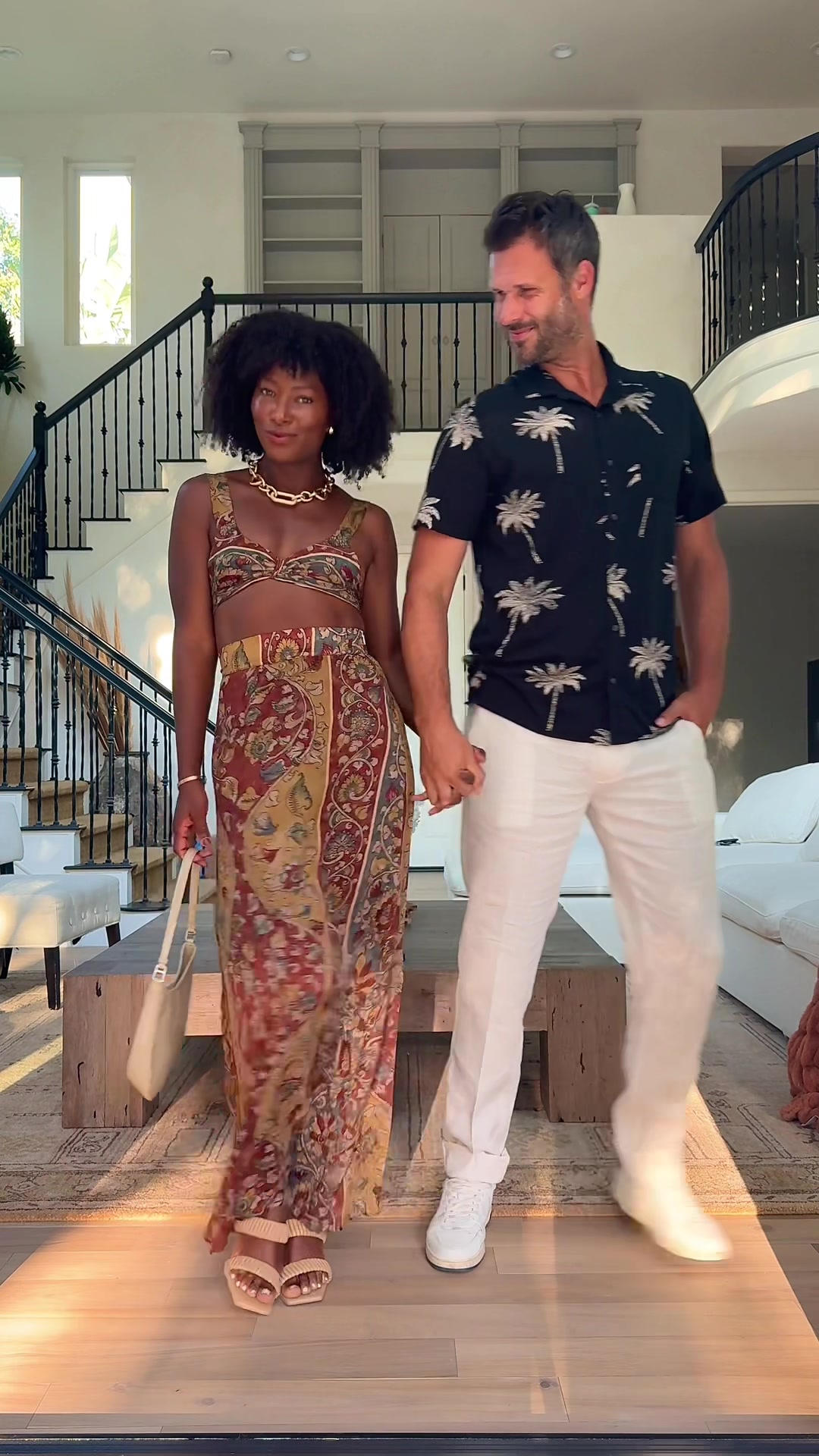 Last night's beach party look! How | Deddeh Howard (@deddehhoward)