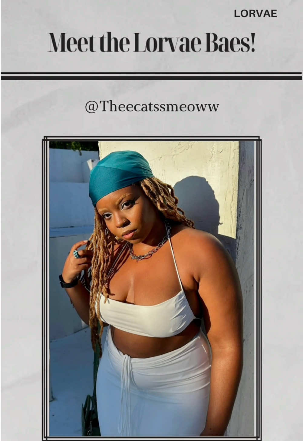 Meet Shani! One of our Lorvae Baes who | LORVAE (@lorvaeeyewear)