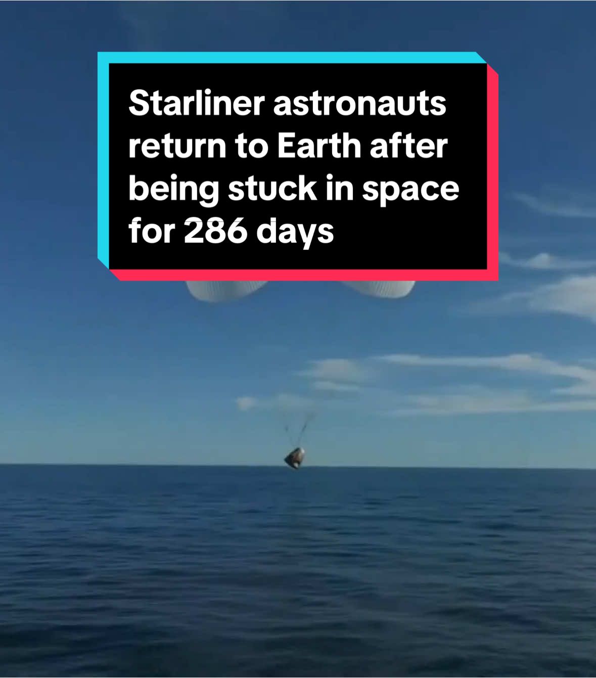 WELCOME HOME: Long-delayed #Starliner | CBSEveningNews (@cbseveningnews)