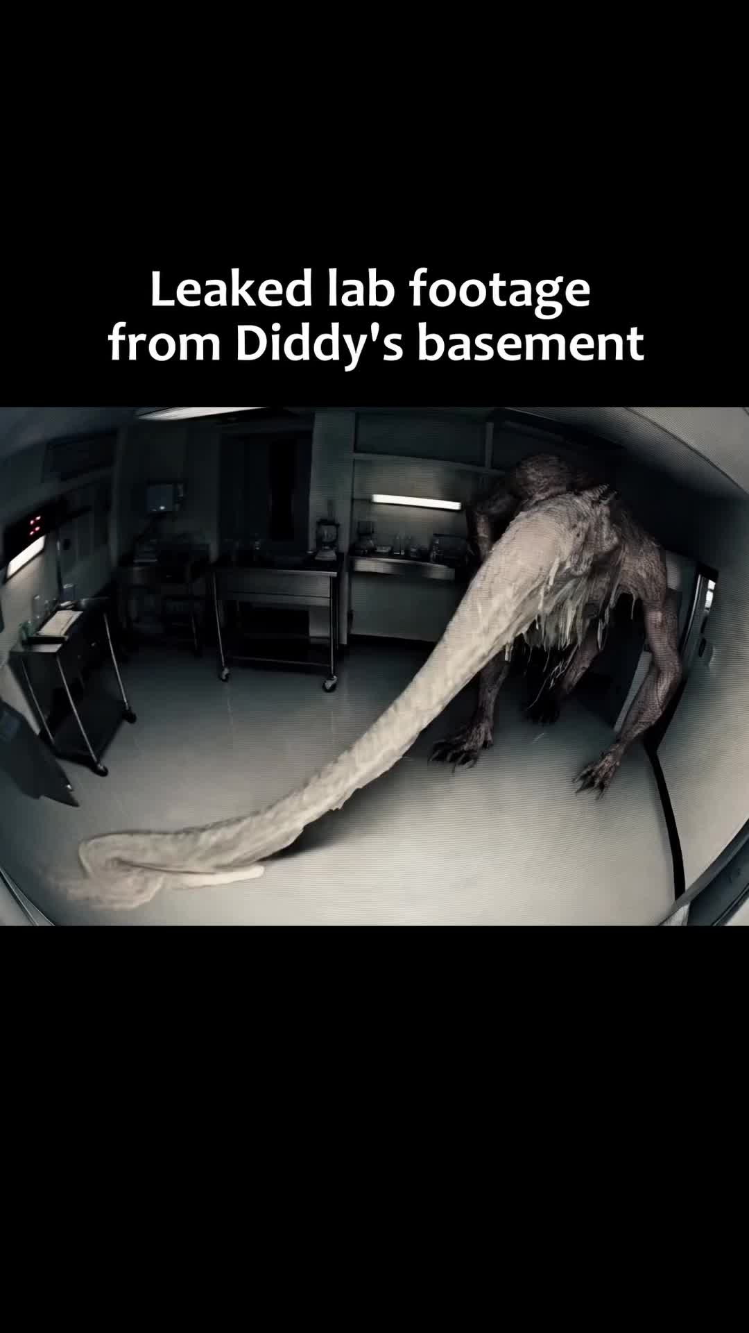 ⚠Leaked lab footage from | Cryptid analog horror (@cryptid_affairs)