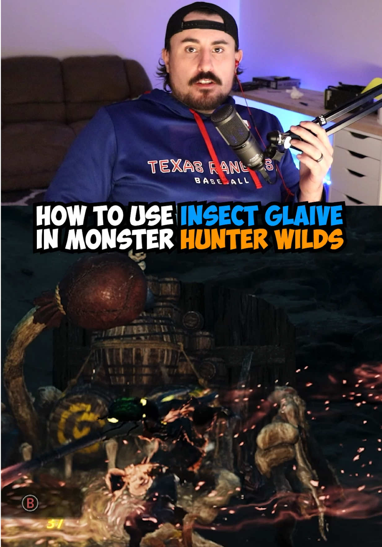 How to use Insect Glaive in Monster | Rowdylunchbox (@rowdylunchbox)
