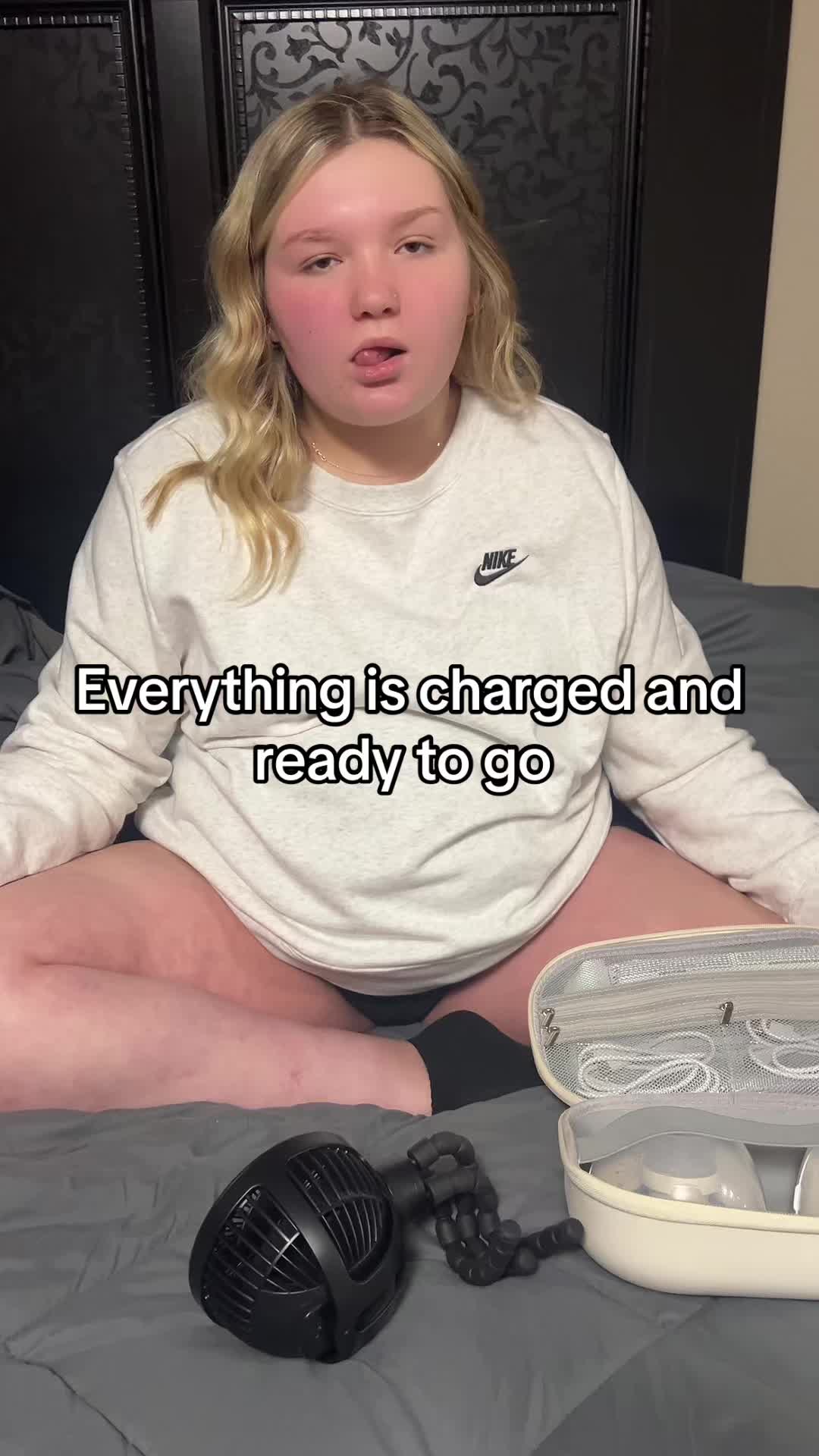 Charging everything for the hospital | KrisNFalen (@kris.n.falen)