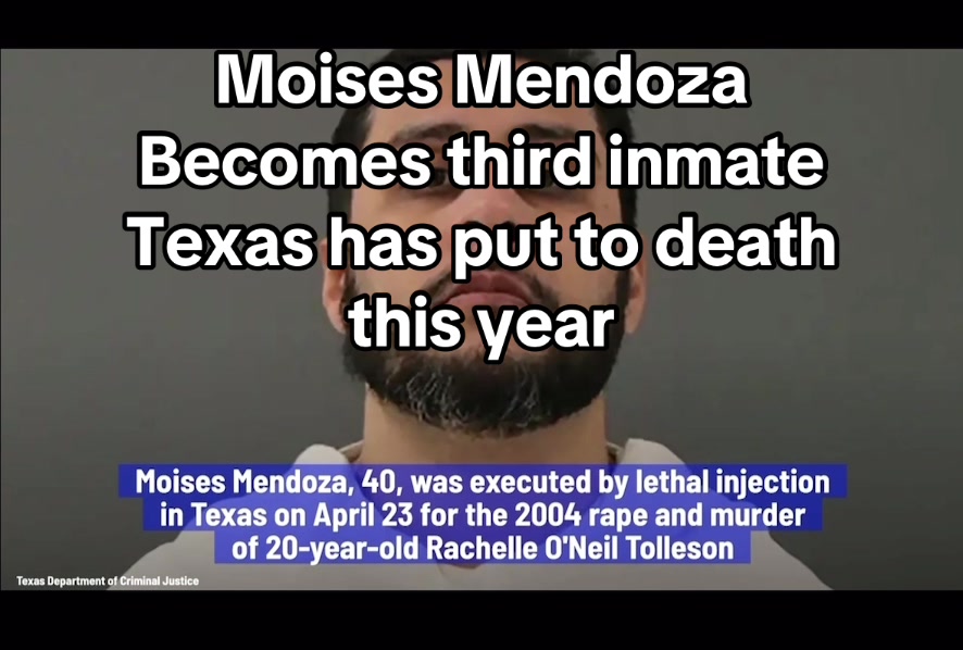 Death row inmate Moises Mendoza was | solving mystery crimes (@crimeand ...