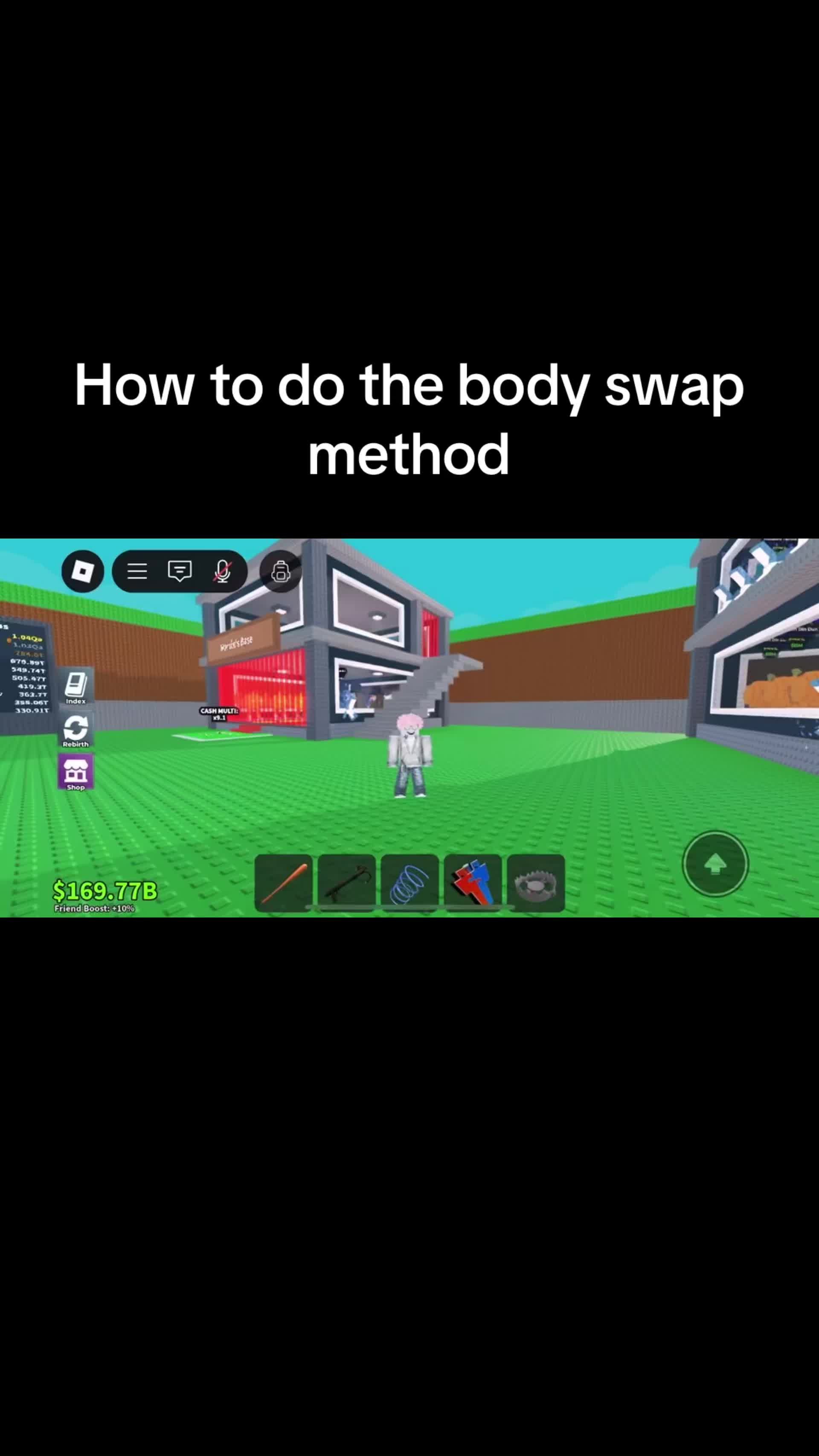 How to do the body swap method in steal | gurprot (@gurprot.duo)