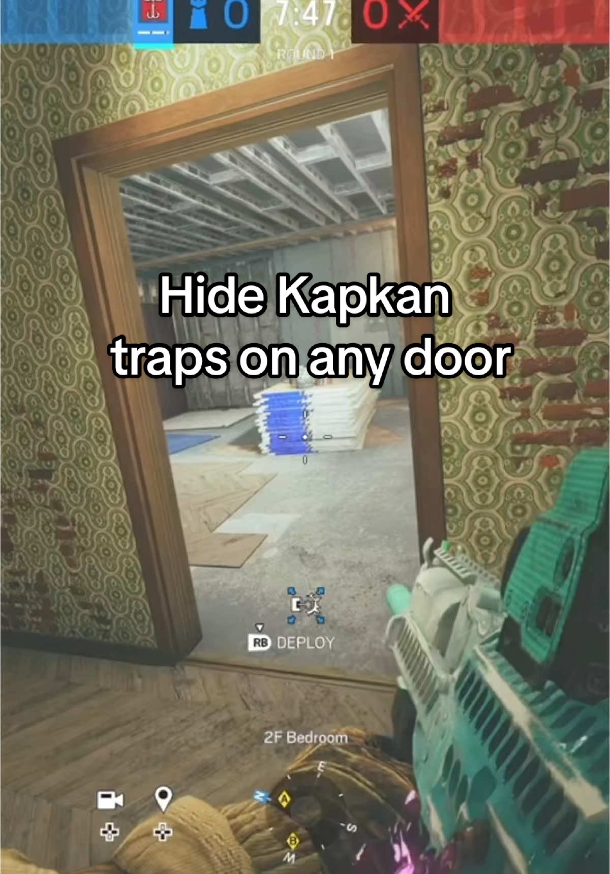 Hide your Kapkan traps on ANY door! #r6 | qewt (@qewt.e)