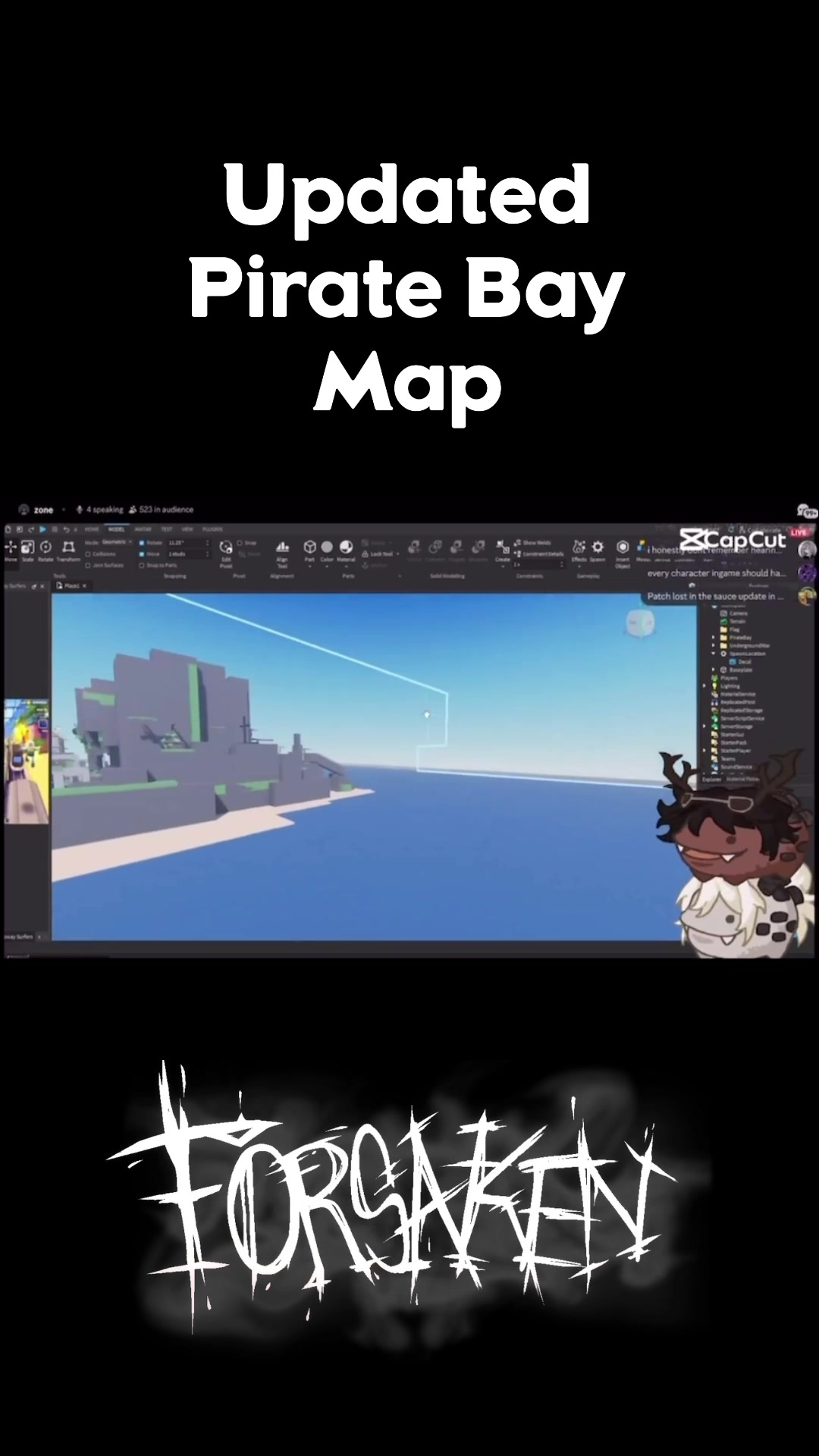 Updated Pirate Bay Map In Roblox | JustADuckie (@justaduckie335)