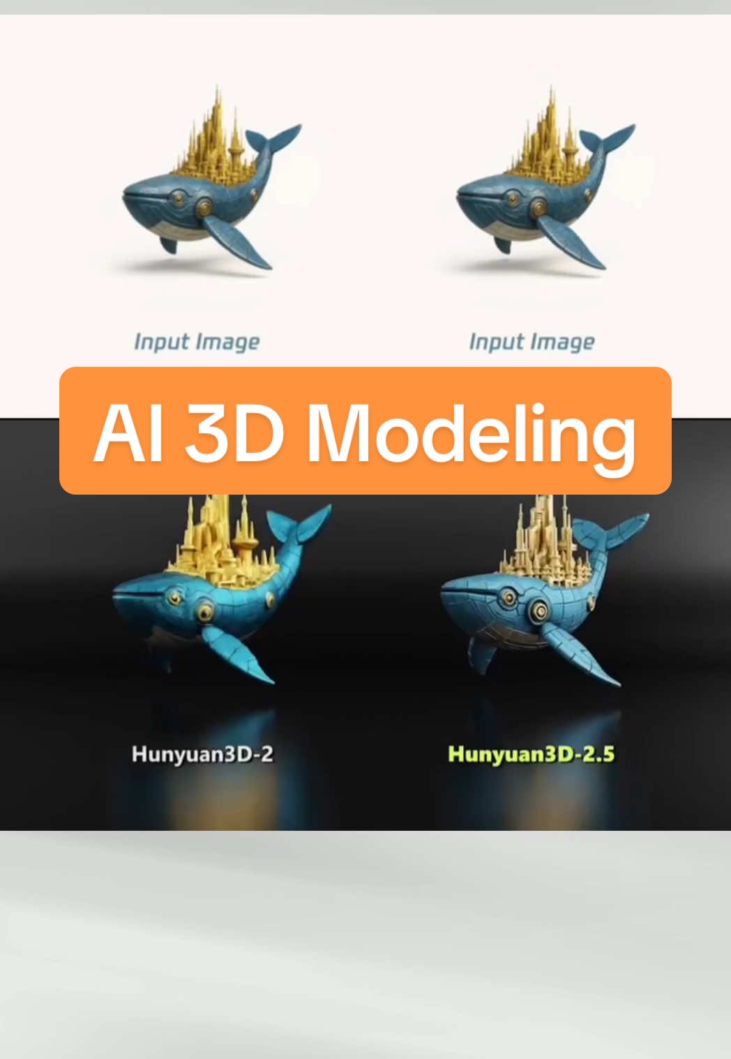 Hunyuan AI 3D Modeling just changed the | Moe (@moelueker)