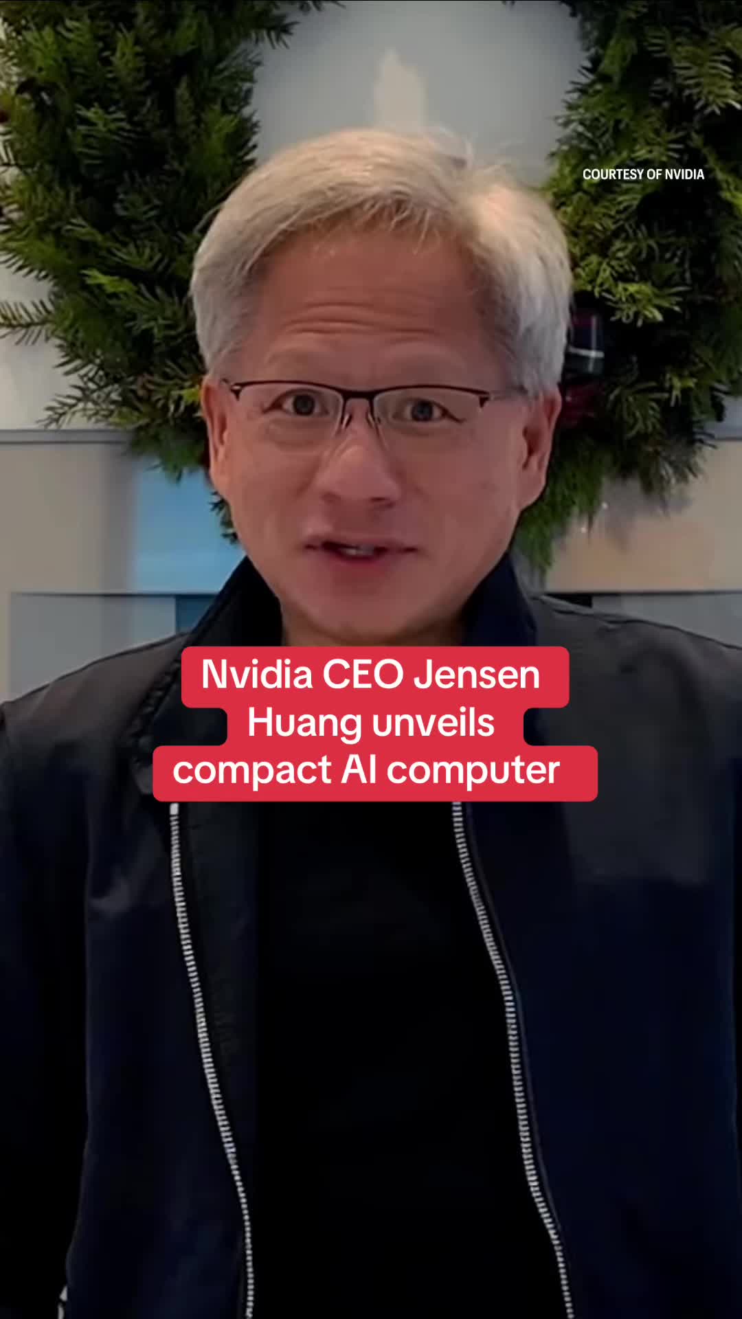 Nvidia CEO Jensen Huang unveiled the | Fortune Magazine (@fortune)