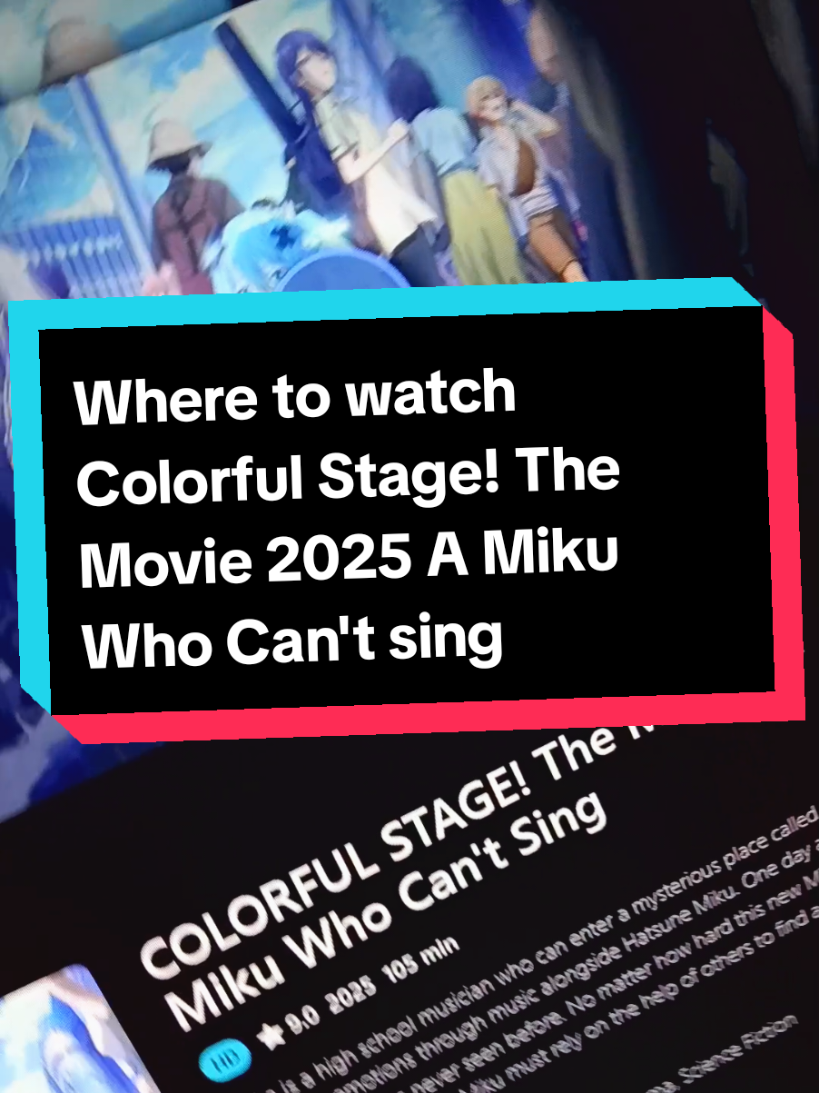 Where to watch Colorful Stage! The | Flixgems (@flixgems)