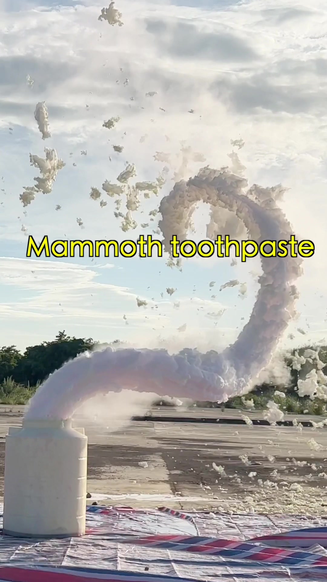 Elephant Toothpaste? #learnontiktok | Miwu Science (@miwuscience)