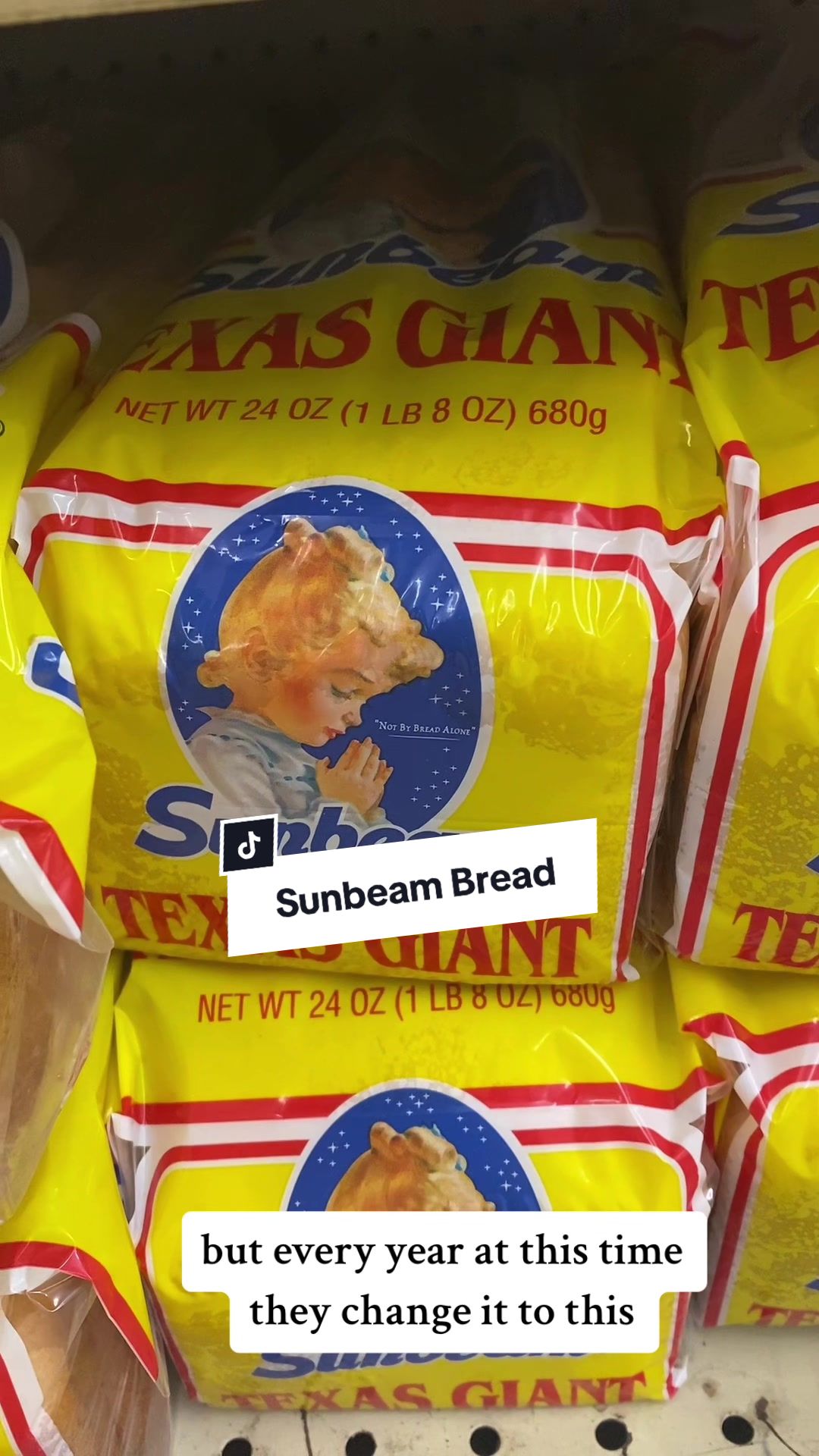 Sunbeam bread changes it’s picture of | pattipagewhite (@pattipagewhite)