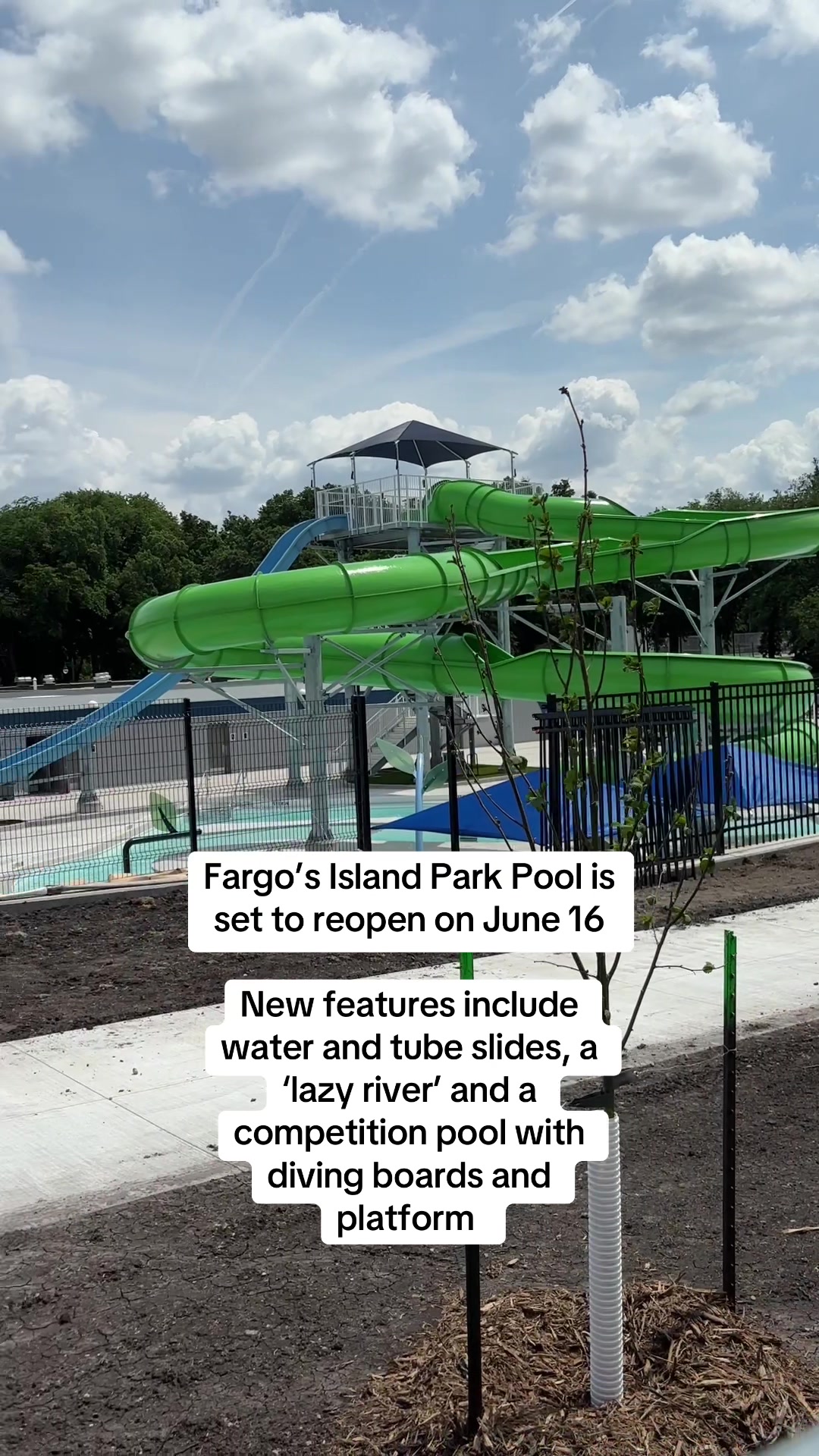 Fargo’s Island Park Pool is set to | kenduffynews (@kenduffynews)