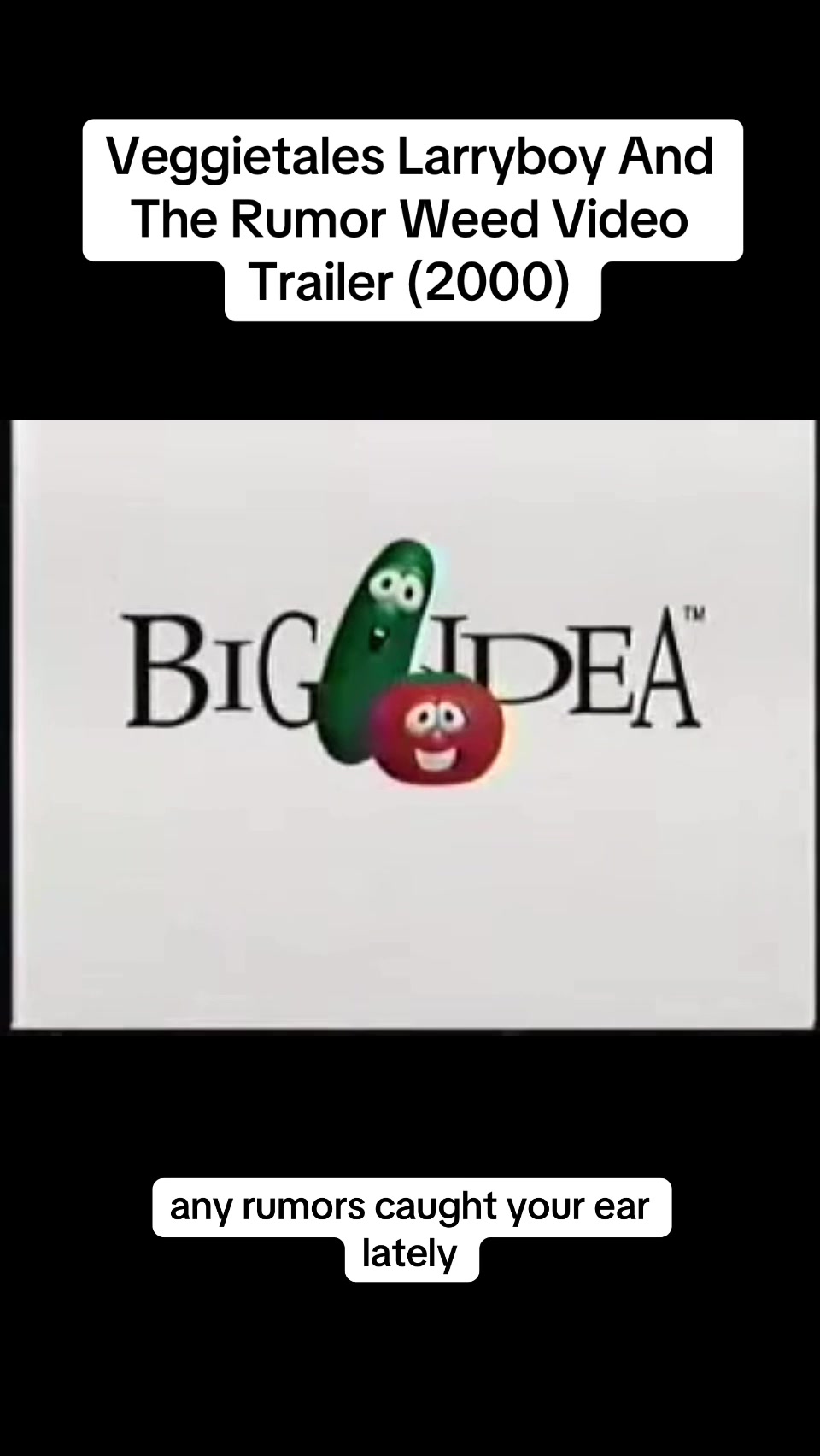 Veggietales Larryboy And The Rumor Weed | Veebs VCR (@veebsreturns)