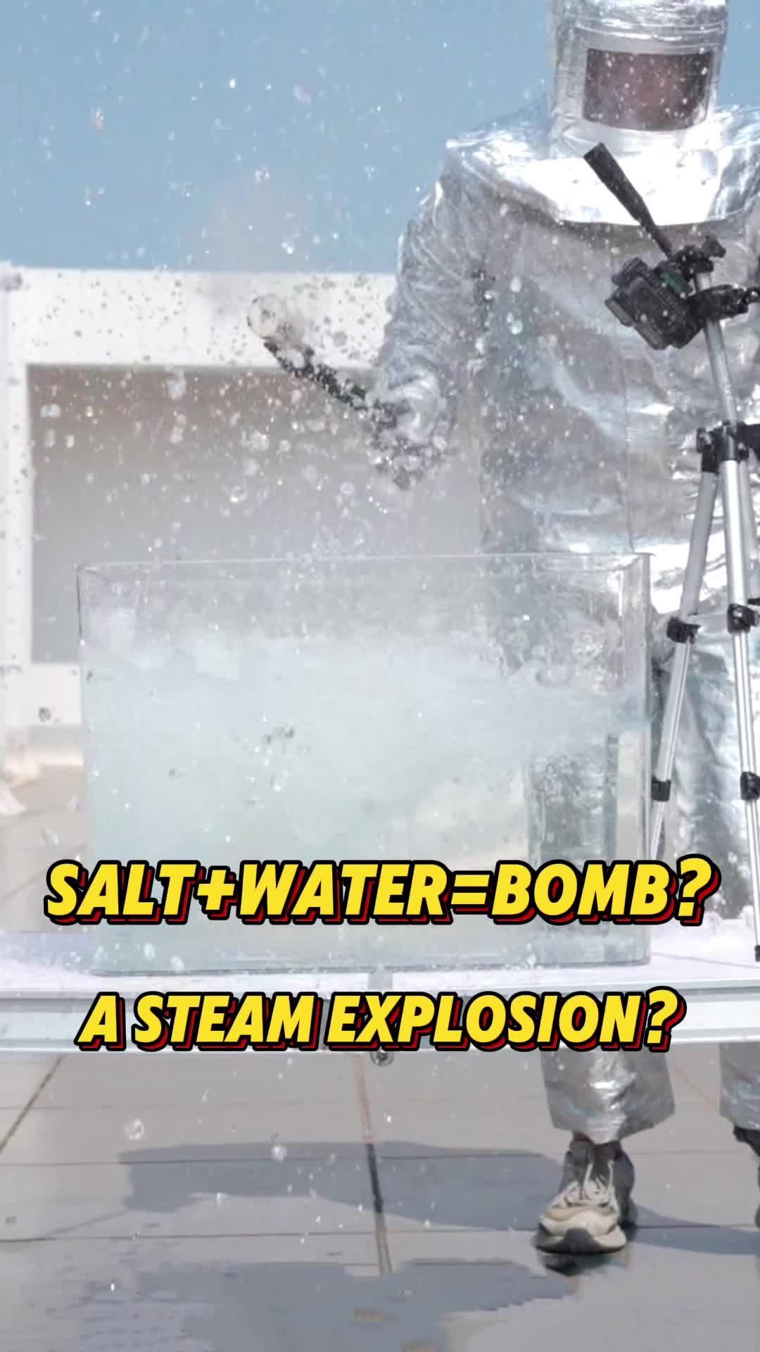 Salt and water turned into bombs? When | Miwu Science (@miwuscience)