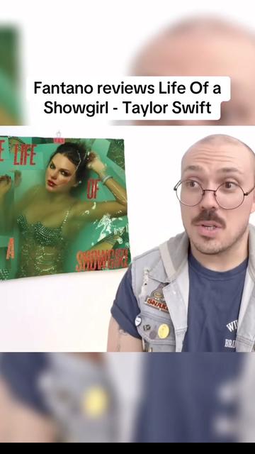 Fantano reviews Life Of a Showgirl - | Anthony Fantano’s takes (@daily ...