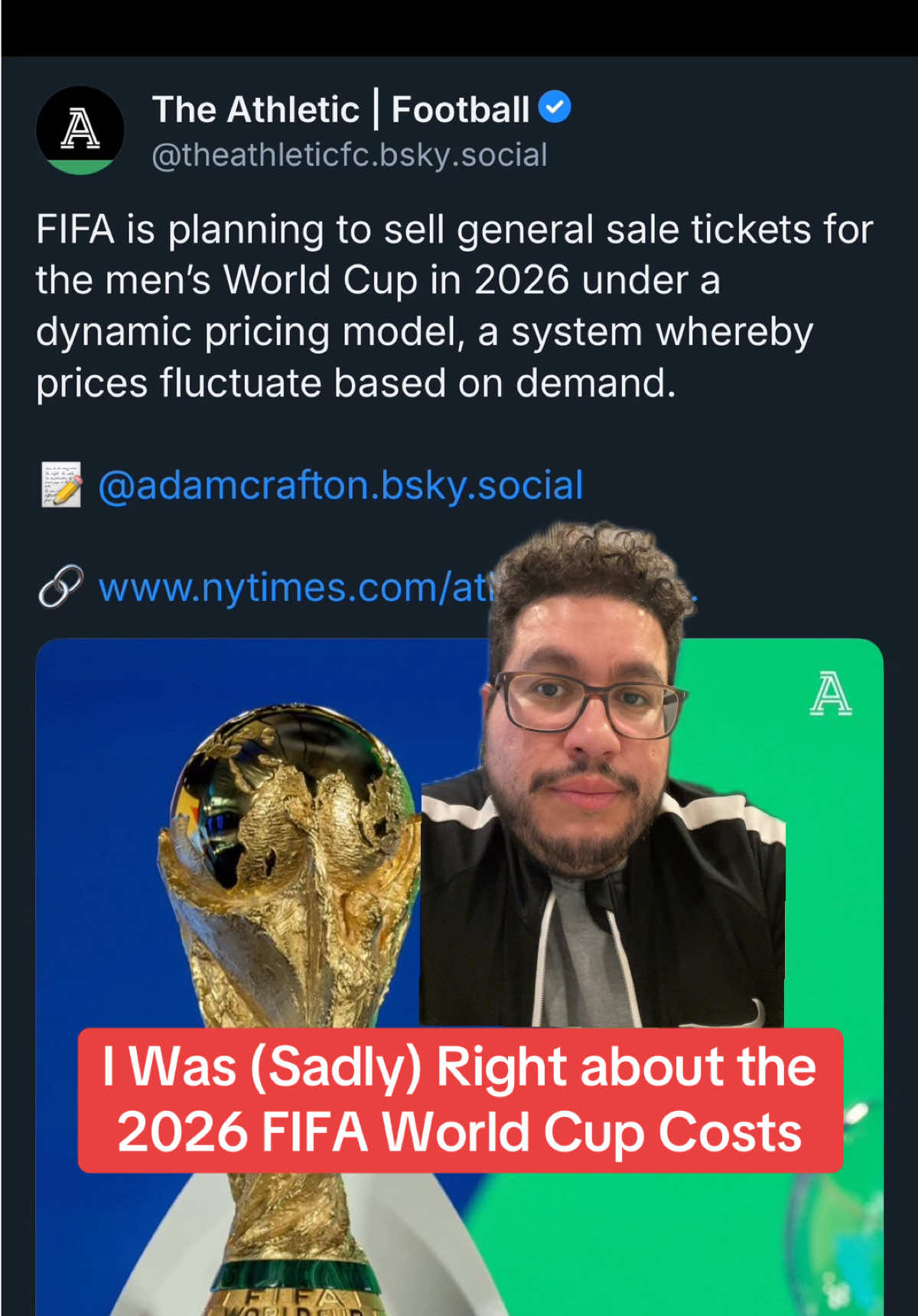 #greenscreen FIFA is rumored to sell | Travel Futbol Fan (@travelfutbolfan)