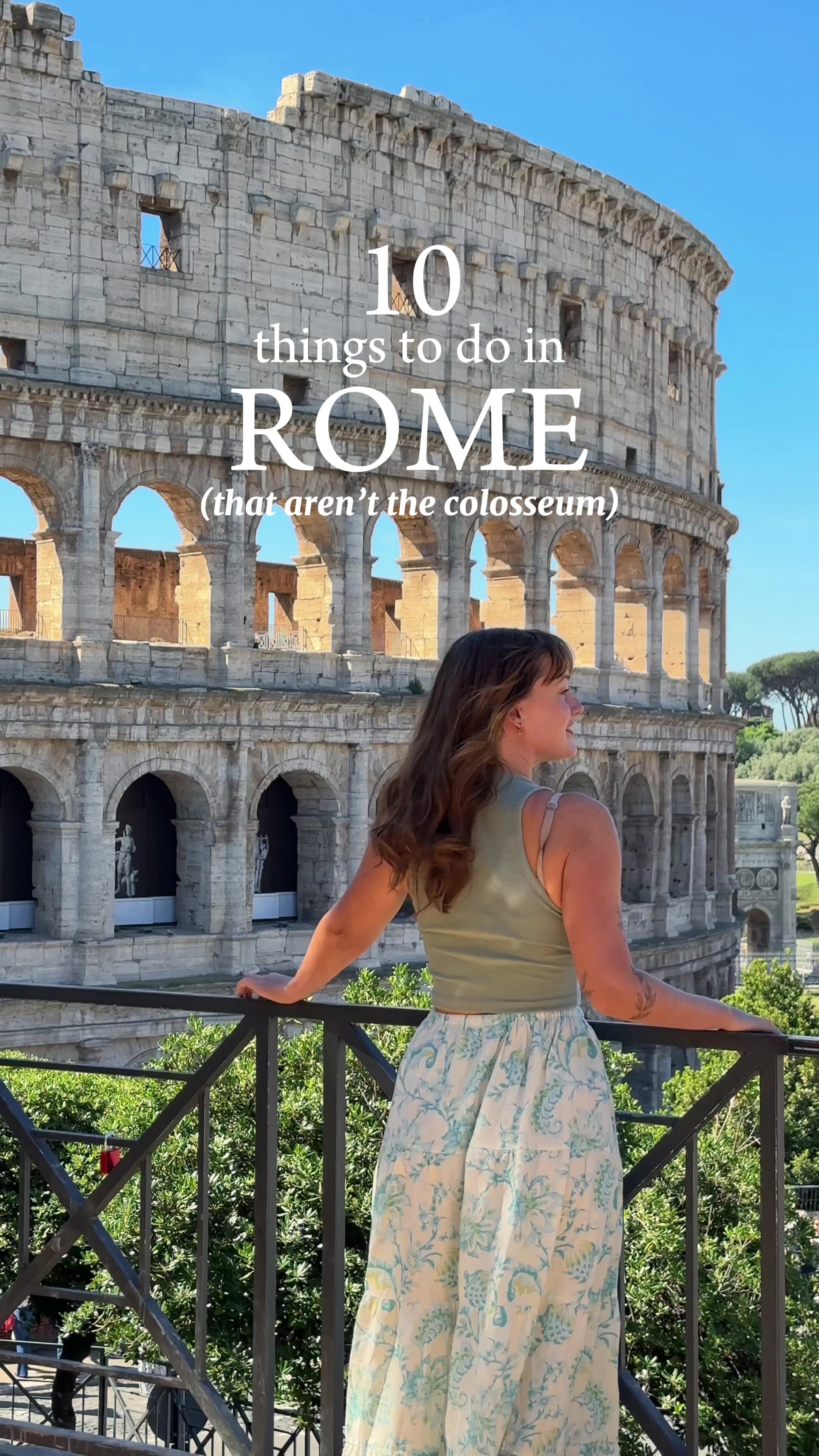 10 things to do in Rome 🇮🇹 (that aren’t | Alicia Travel Blogger (@thechaosdiaries)