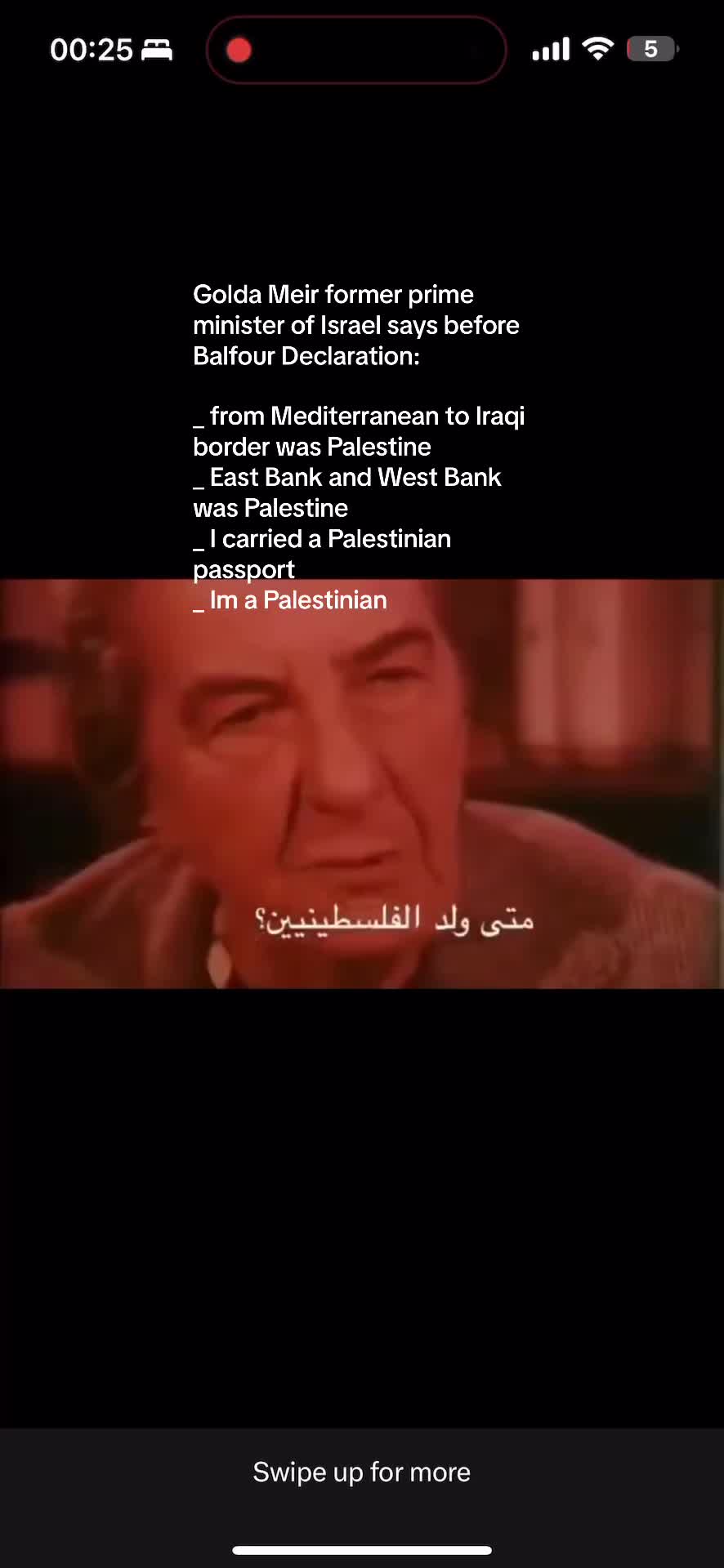 Golda Meir former prime minister of | FreeFelestine (@freefelestine)