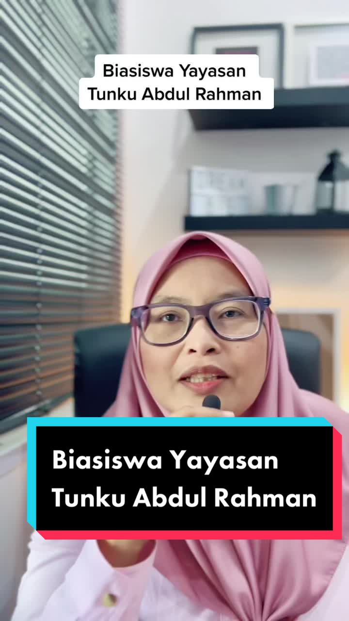 Biasiswa Yayasan Tunku Abdul Rahman | Cikgu KD (@cikgu_kd)