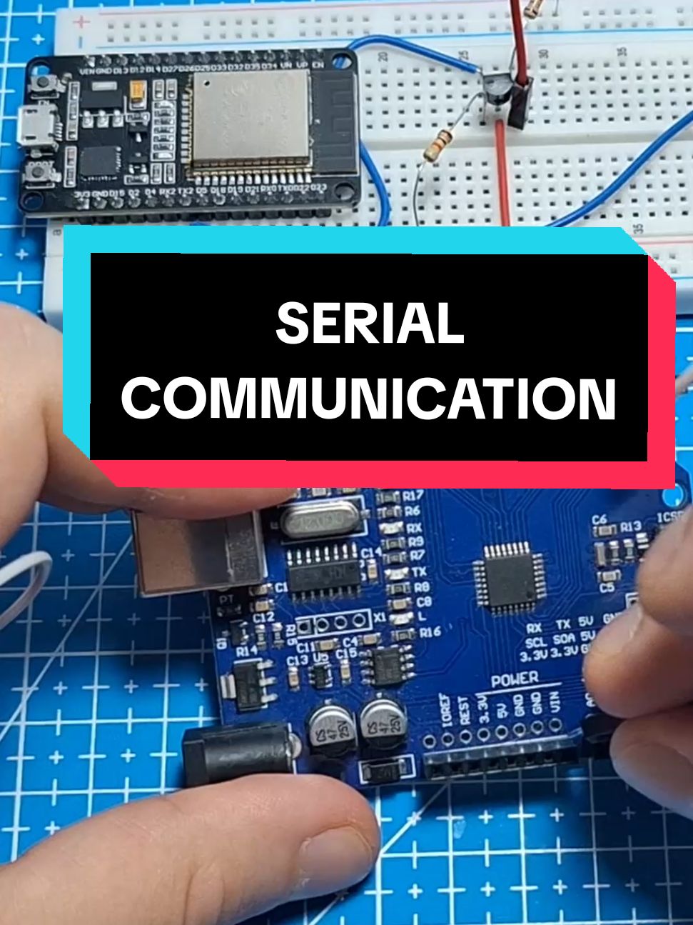 Basics of serial communication between | AzurePrint (@thatazuredude)