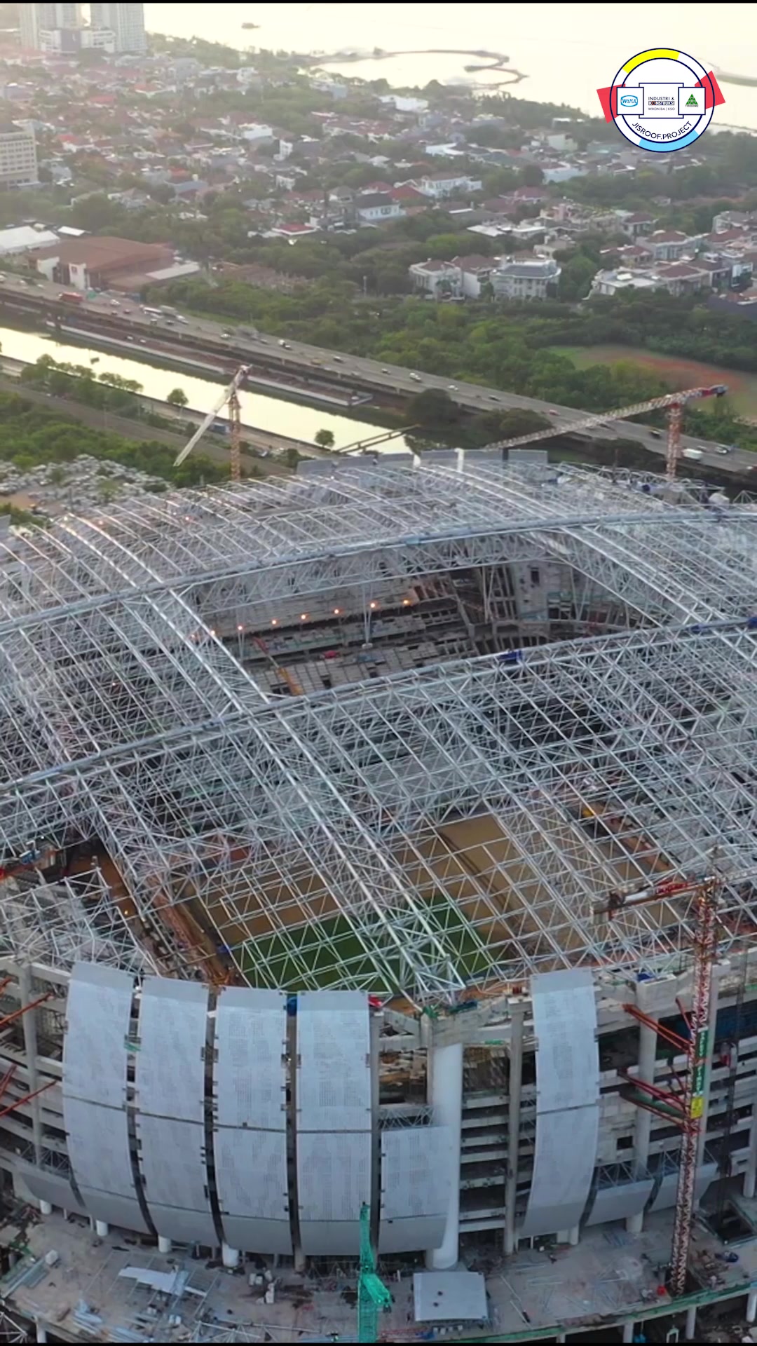 Senja di Jakarta International Stadium | Jakarta International Stadium ...